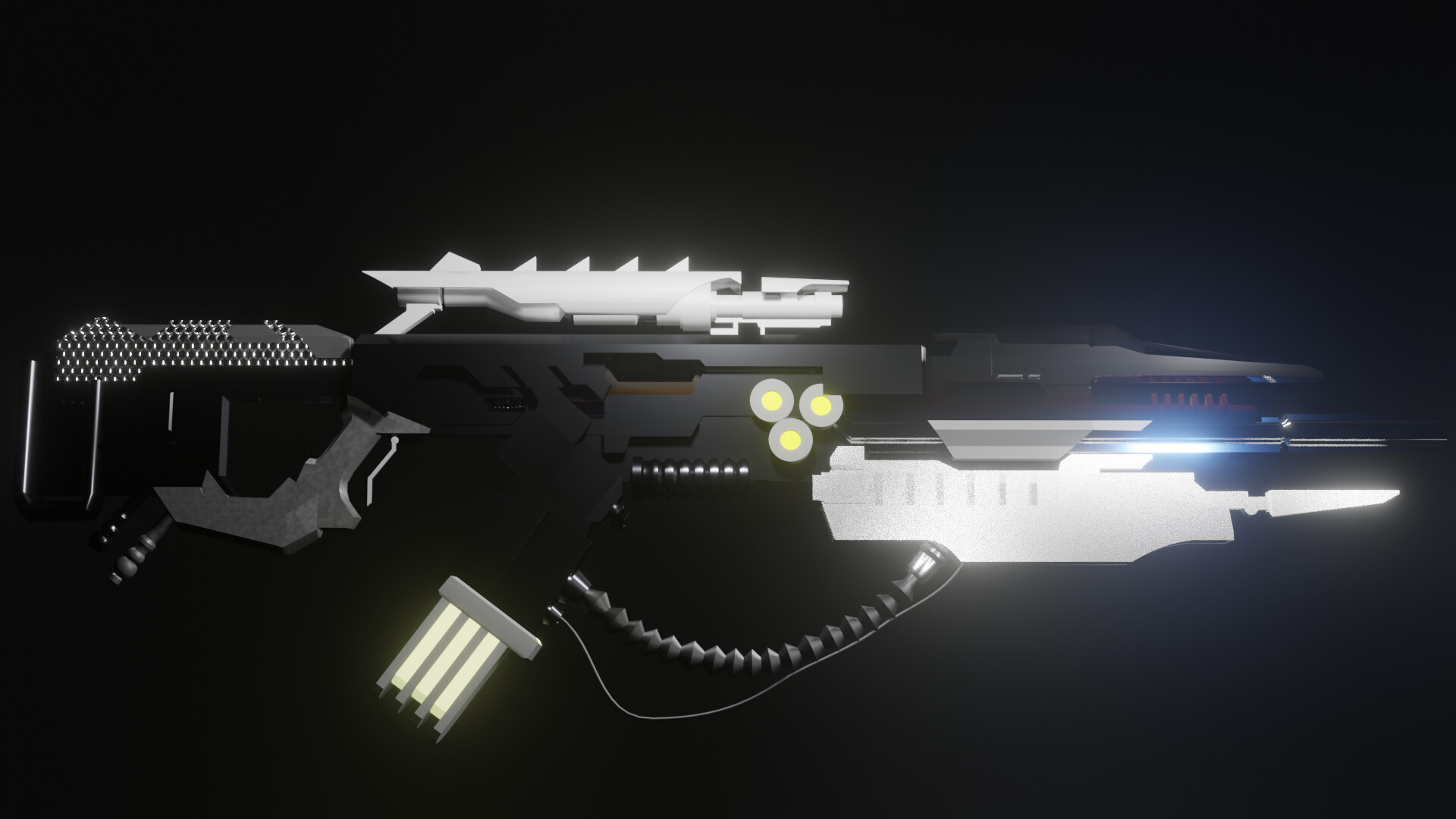 ArtStation - The Resistance: Auger Assault Rifle