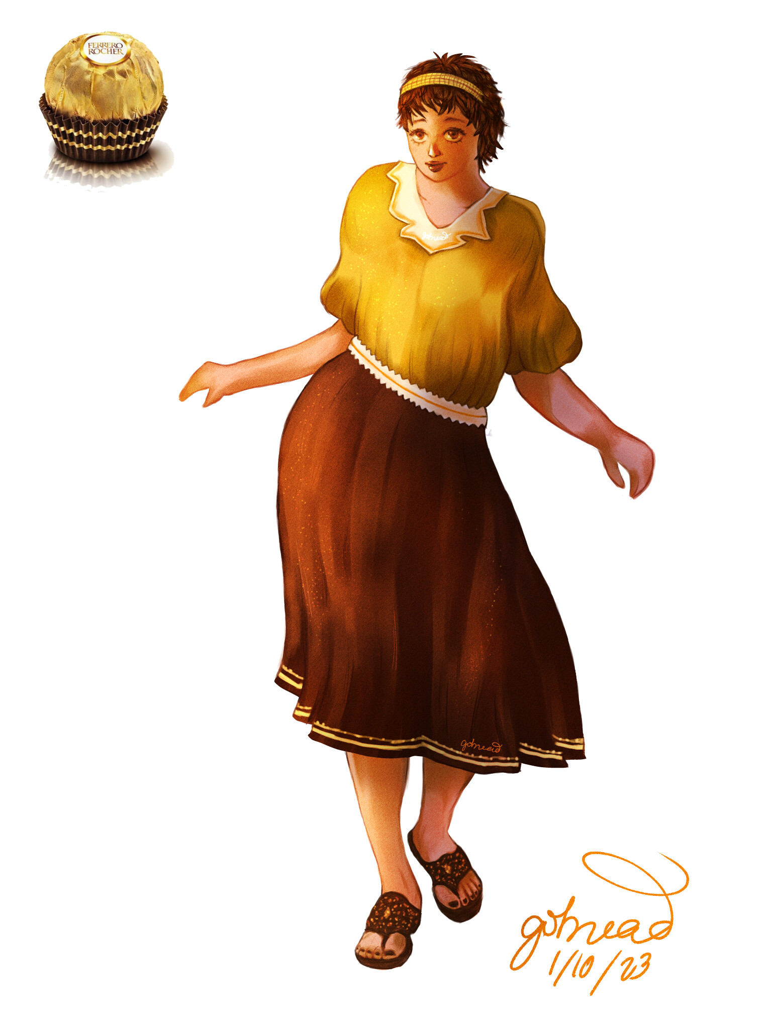 ArtStation - Ferrero Rocher Character Design!