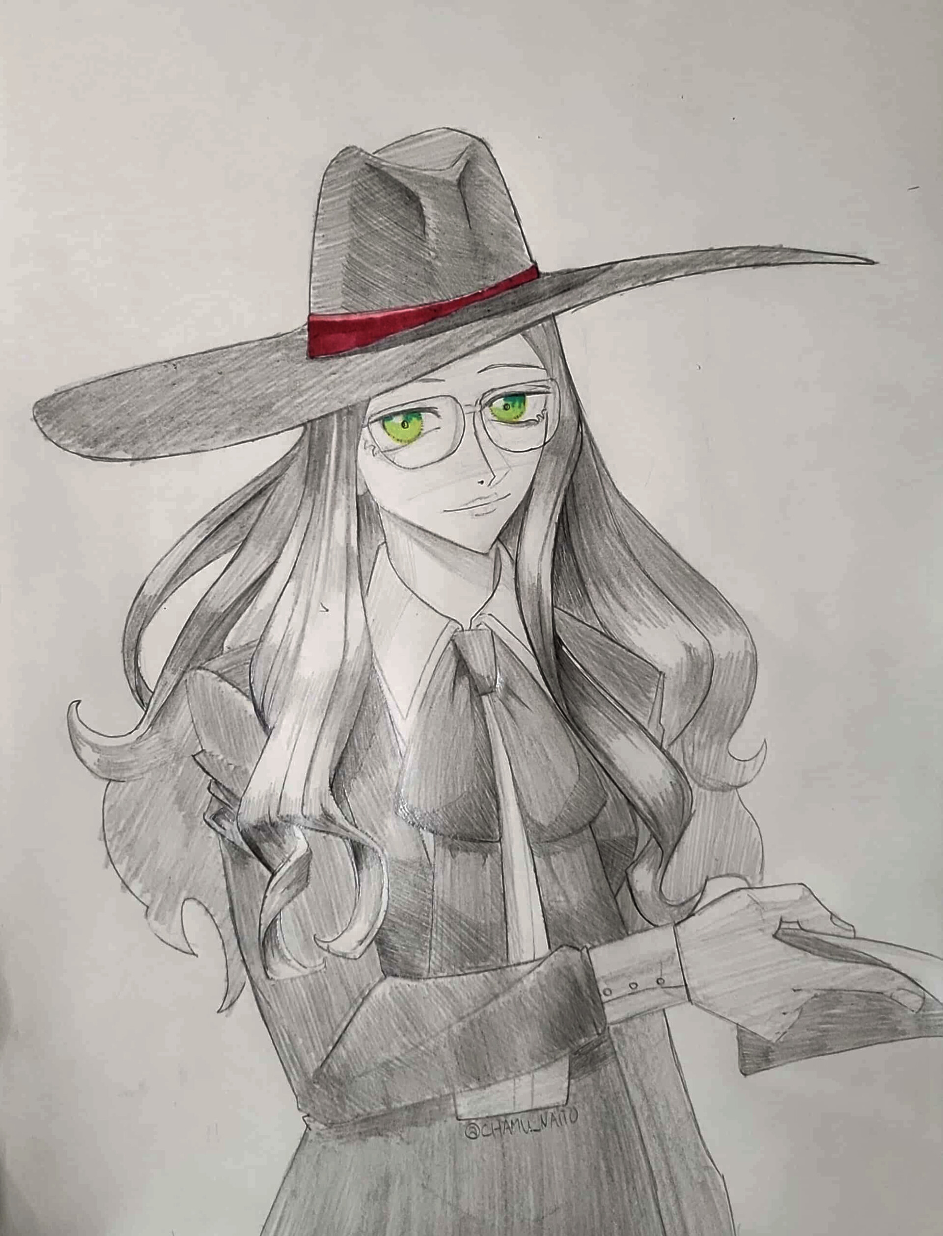 ArtStation - Day 38! I drew Sylvia Sherwood, The Handler, from Spyx ...