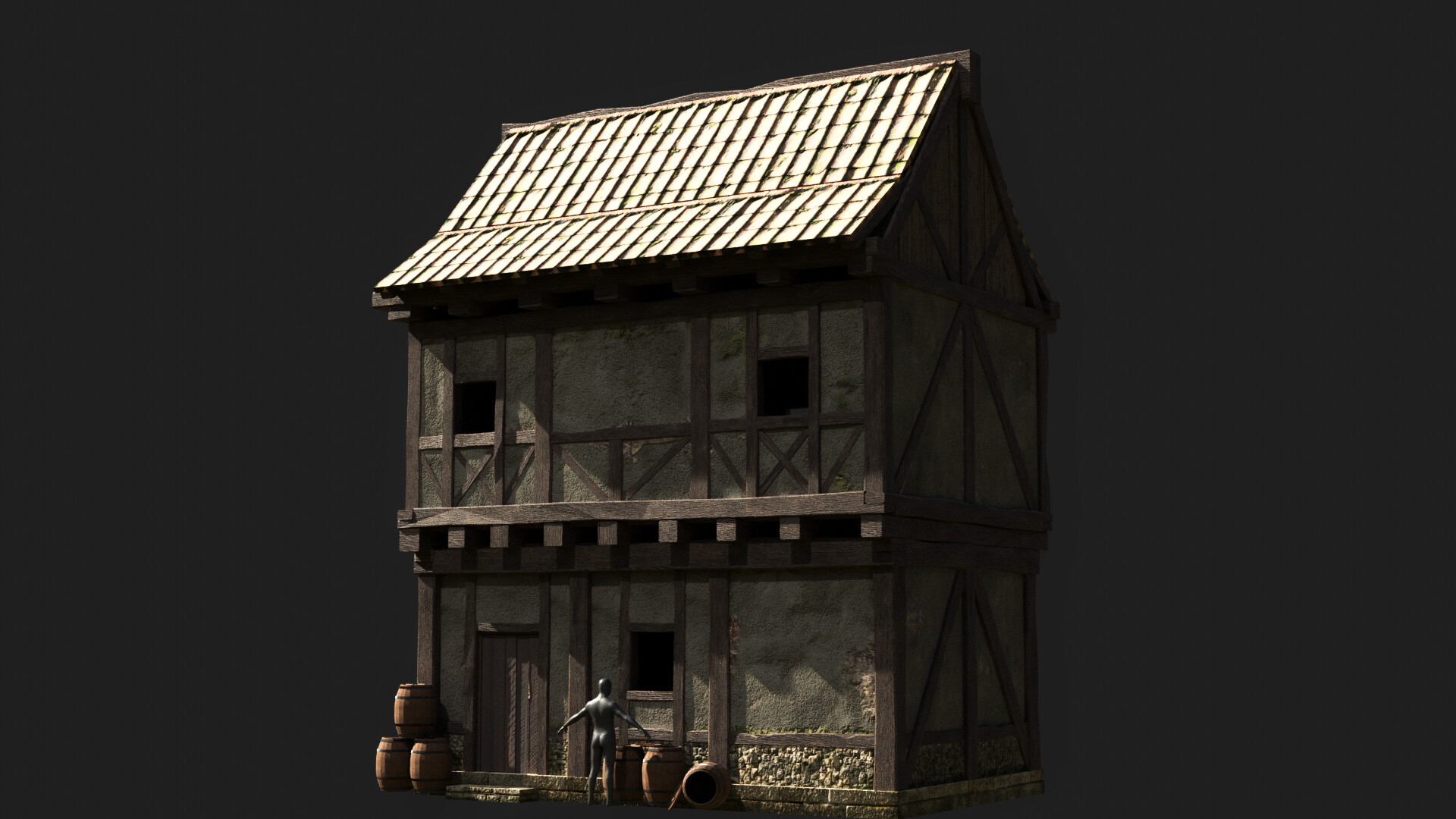 ArtStation - Medieval House