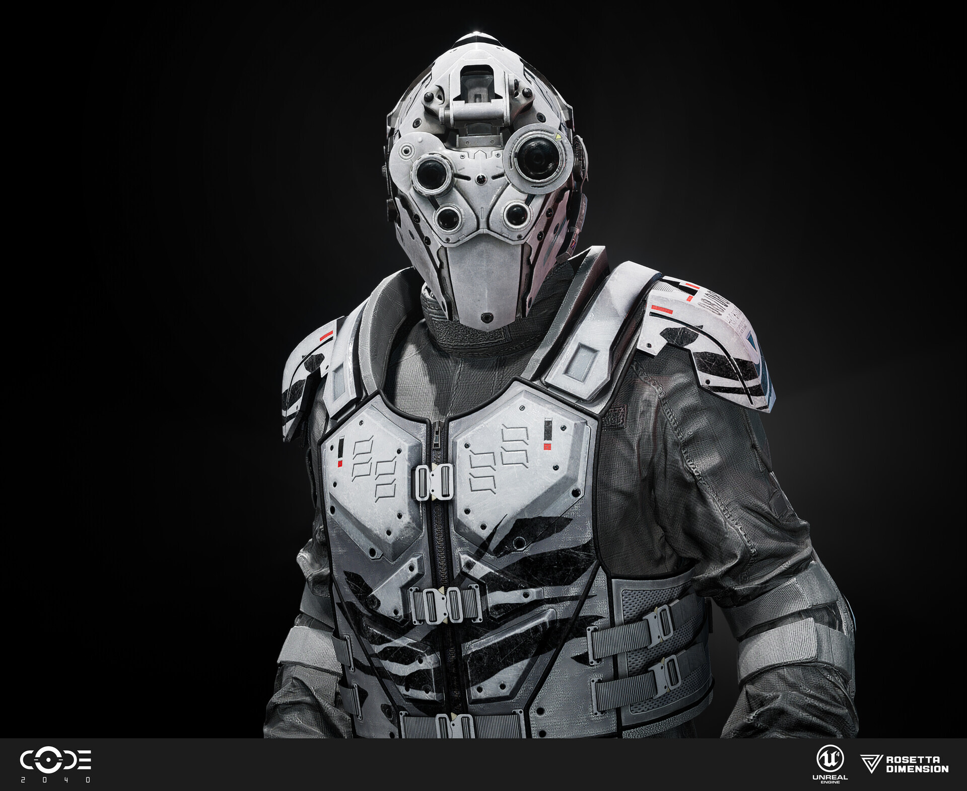 Cyan Chung - CODE2040/白兵套裝