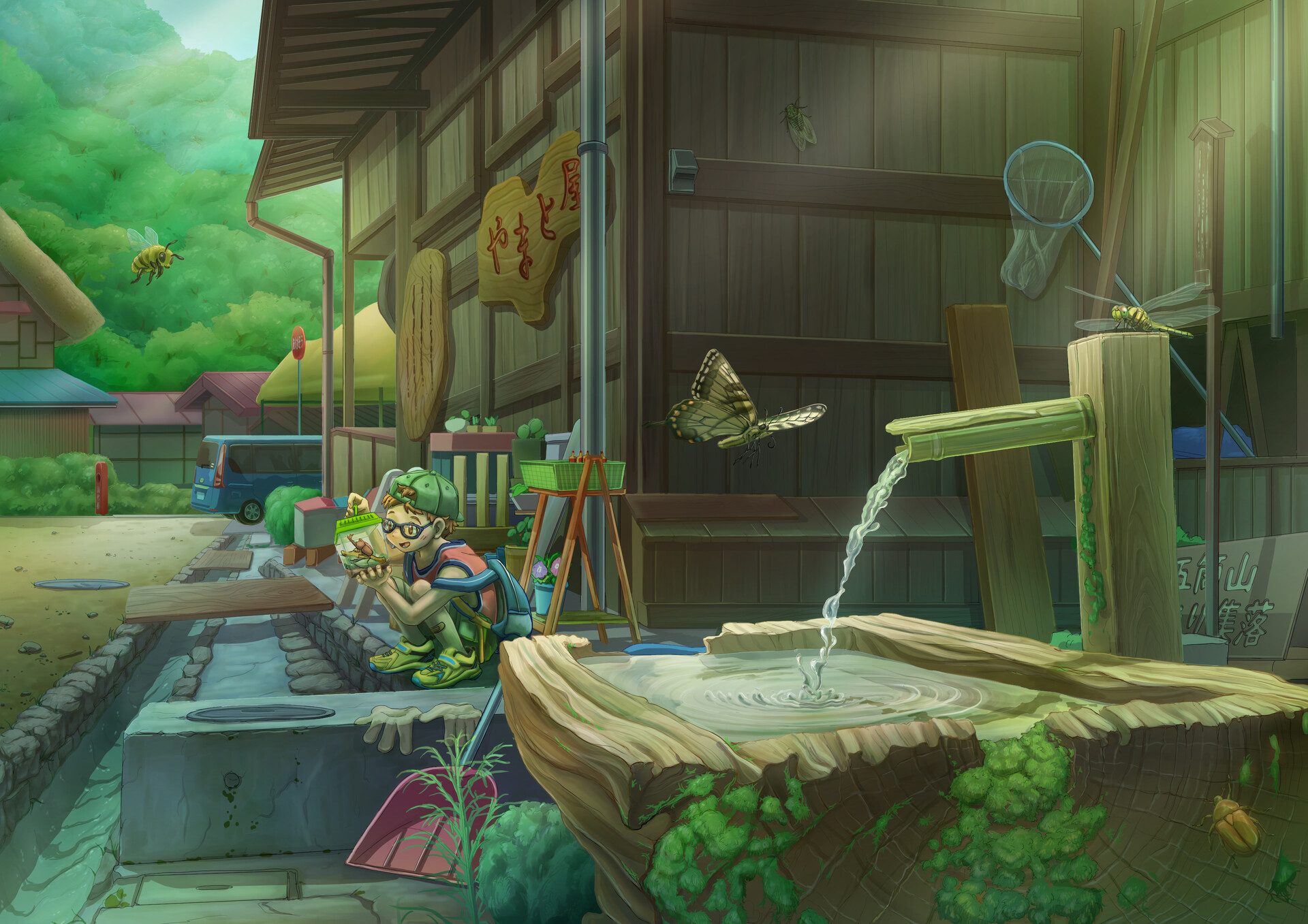 ArtStation - summer vacation