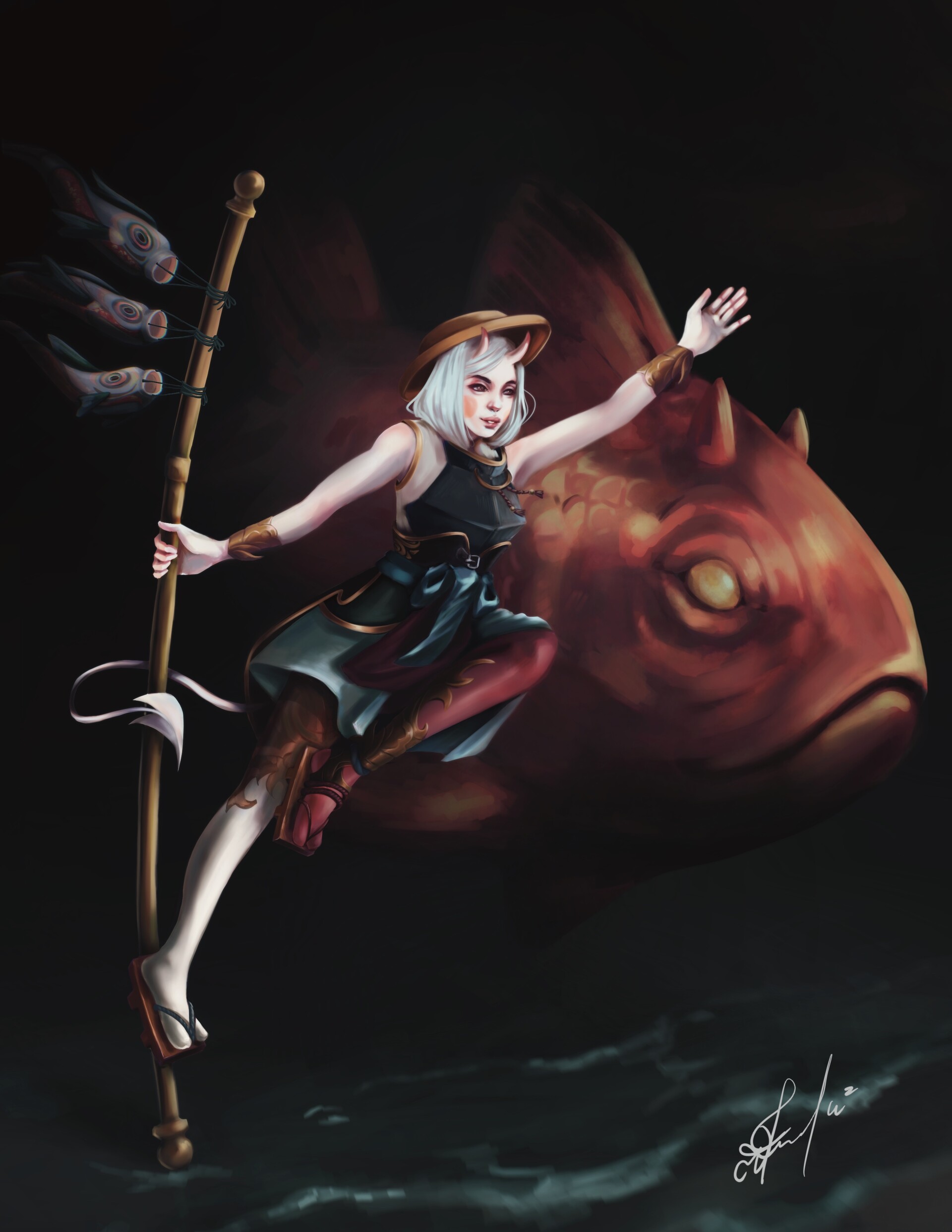 ArtStation - Cursed Fish Kite