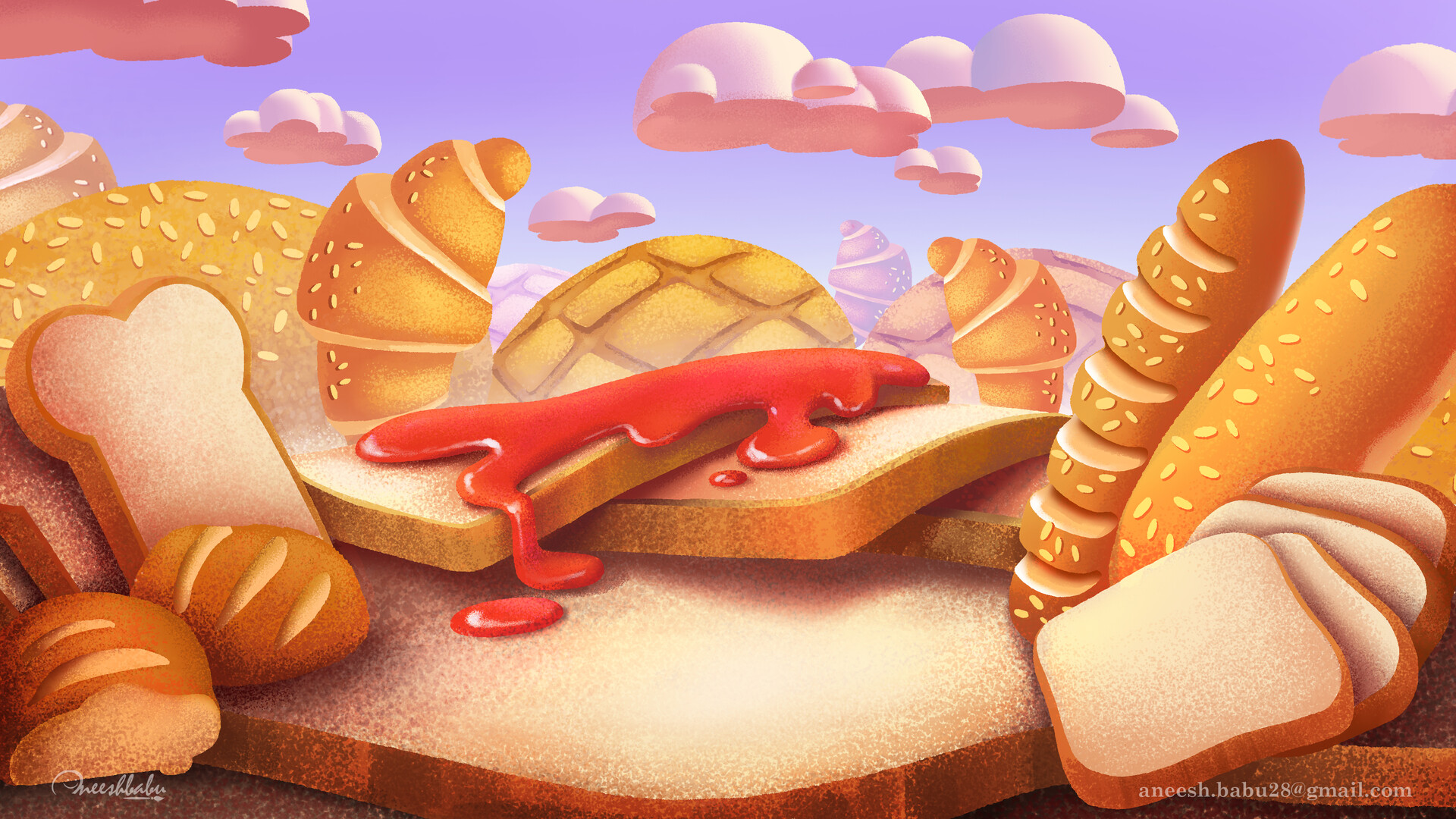 ArtStation - Bread Land