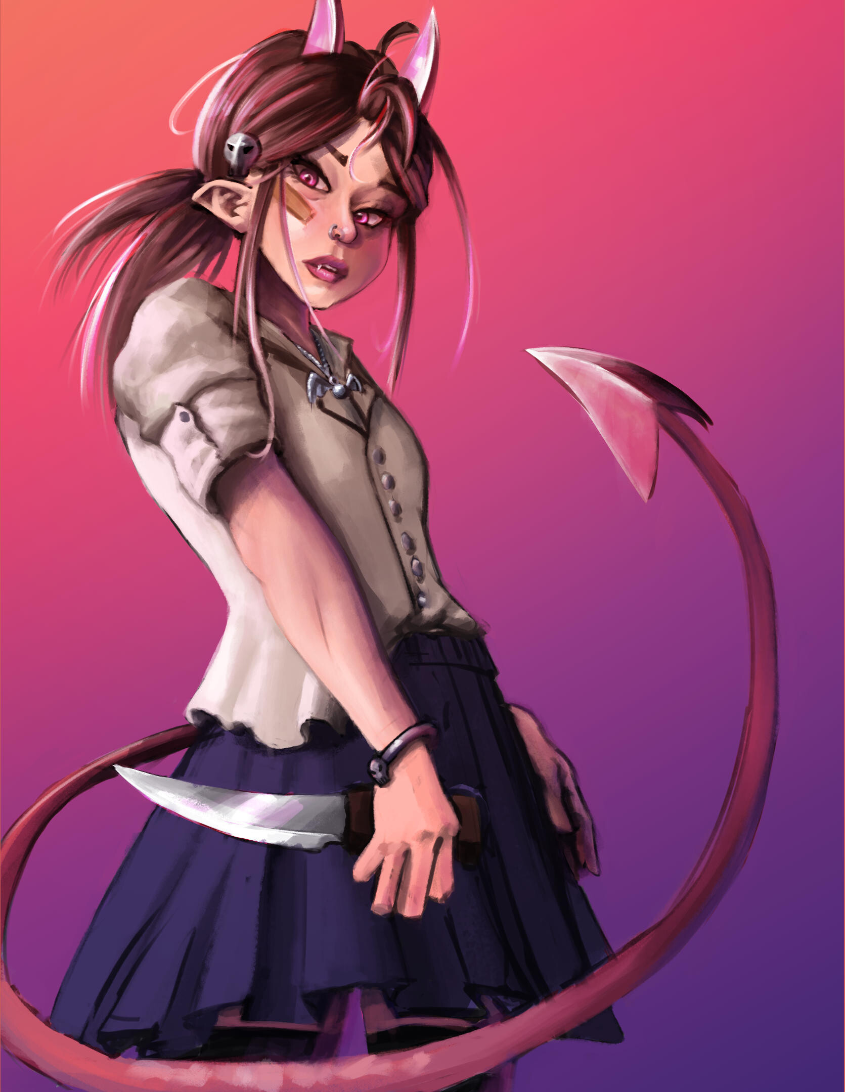 ArtStation - Punk Demon