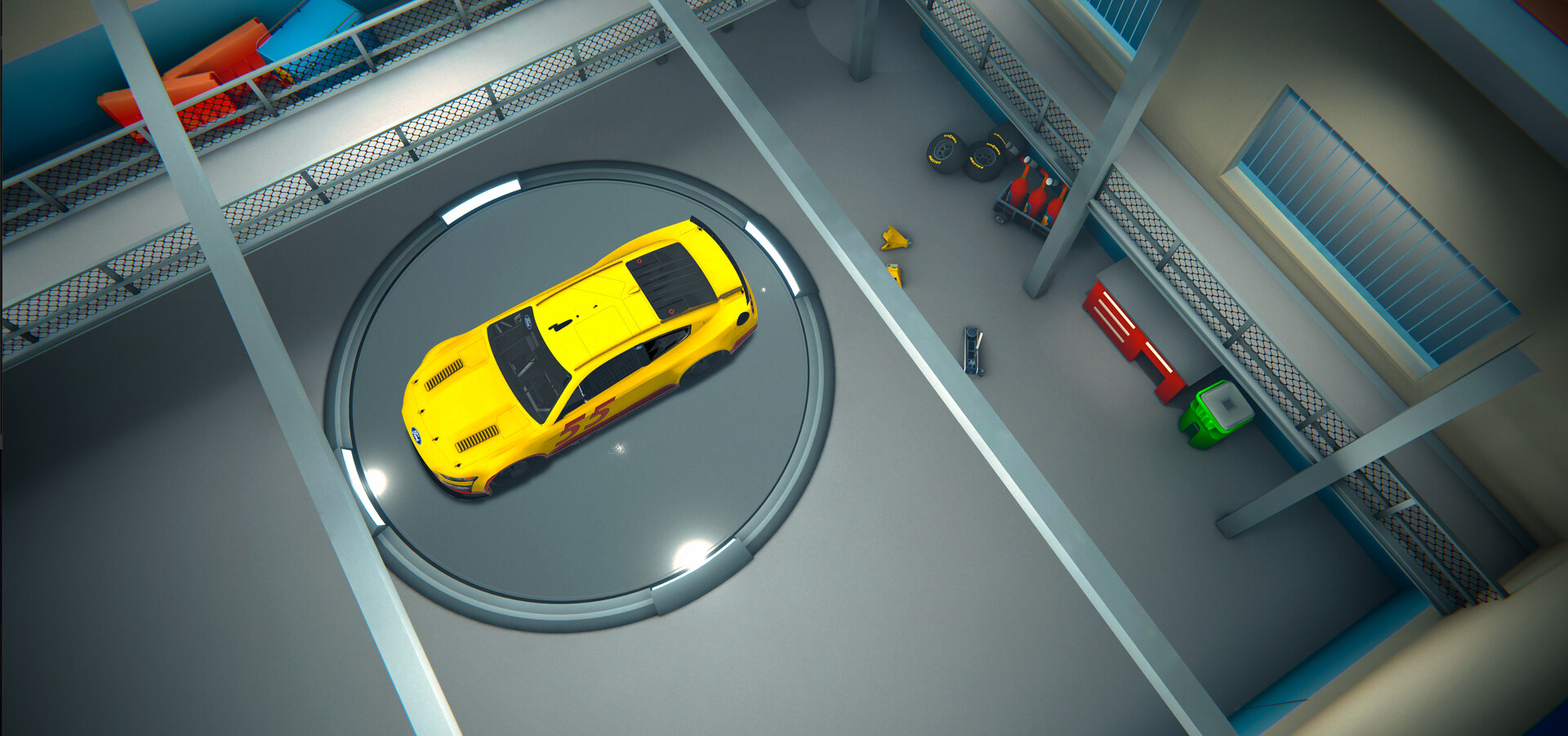 Daniil Demidov - Stylized Garage Scene - LVL Art & Design