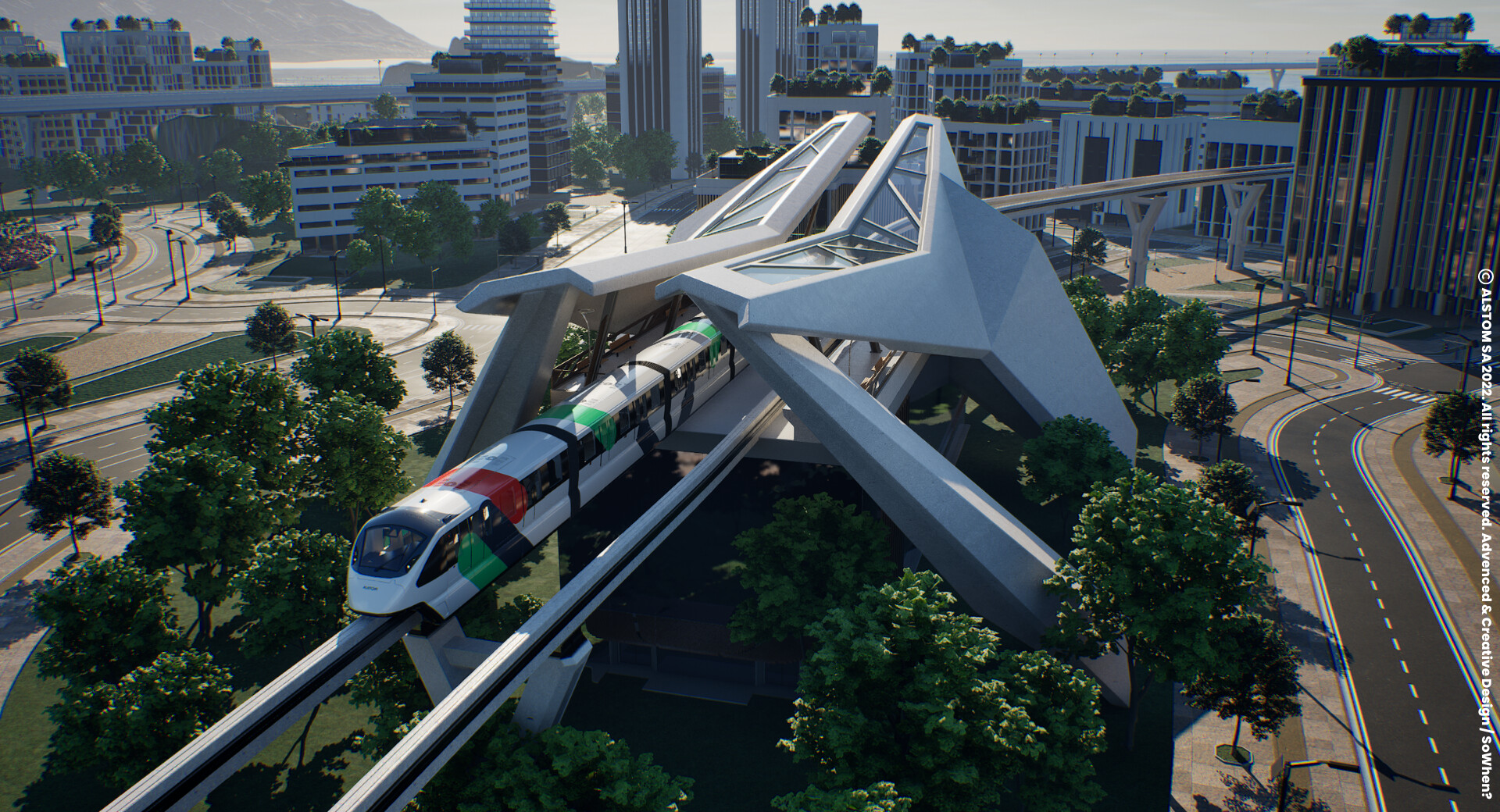 Xavier Albert - Alstom's Virtual City - Unreal Engine 5 work for SoWhen?