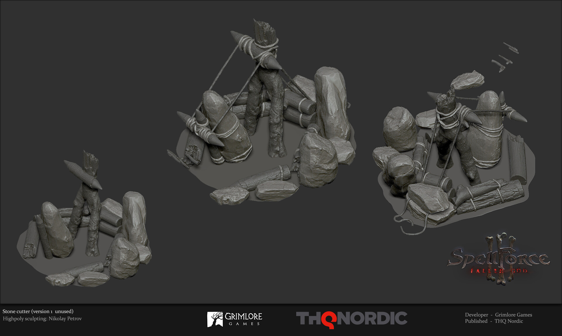 ArtStation - Stone Cutter - Unused