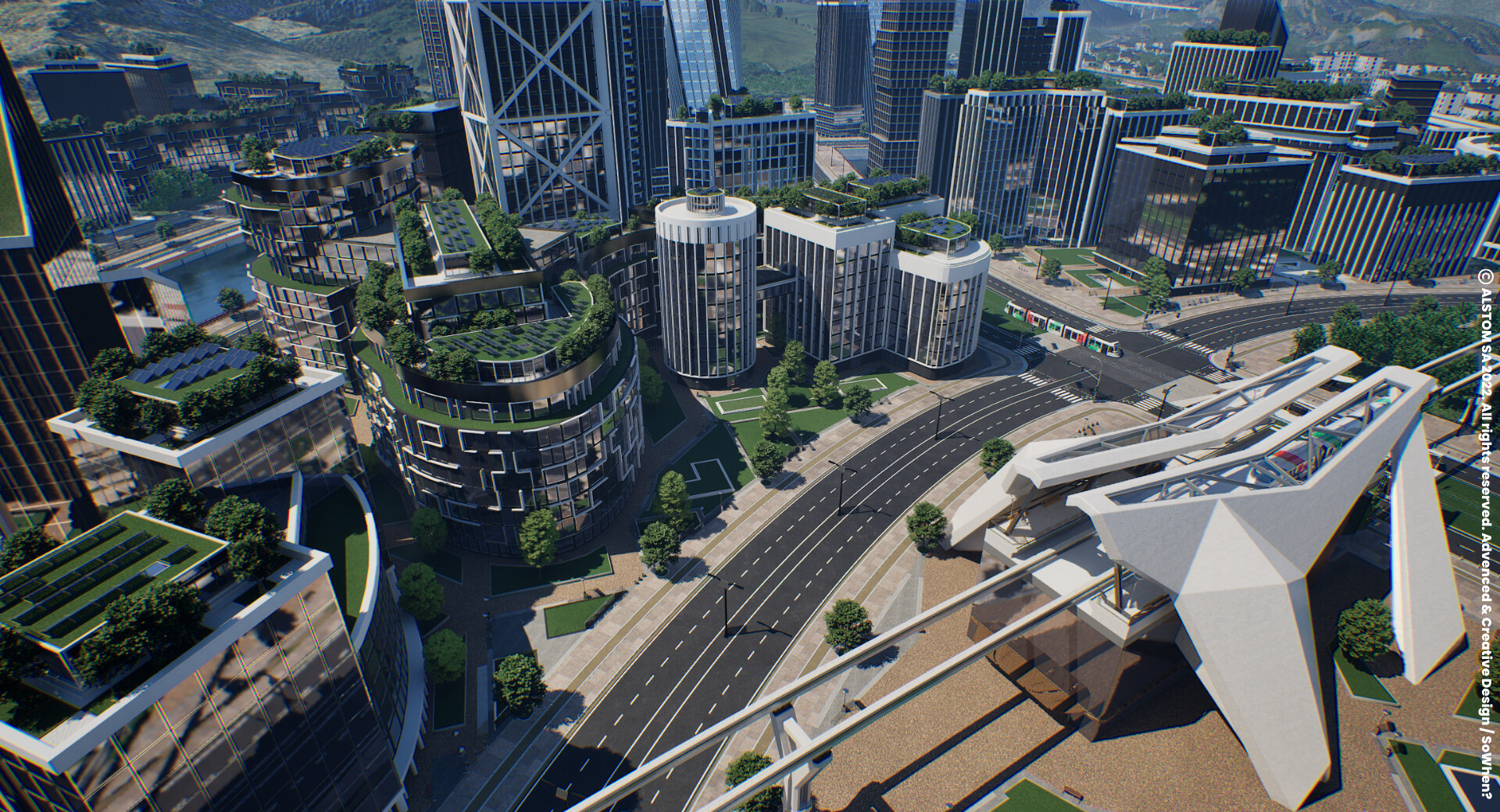 Xavier Albert - Alstom's Virtual City - Unreal Engine 5 work for SoWhen?