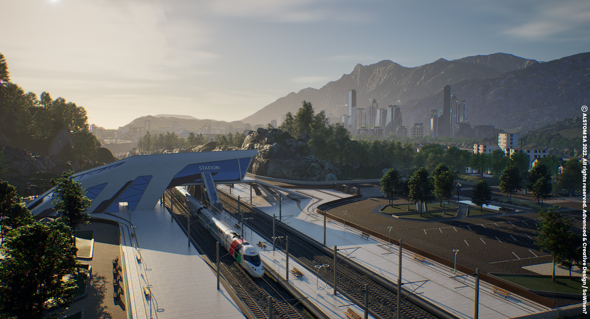 Xavier Albert - Alstom's Virtual City - Unreal Engine 5 work for SoWhen?