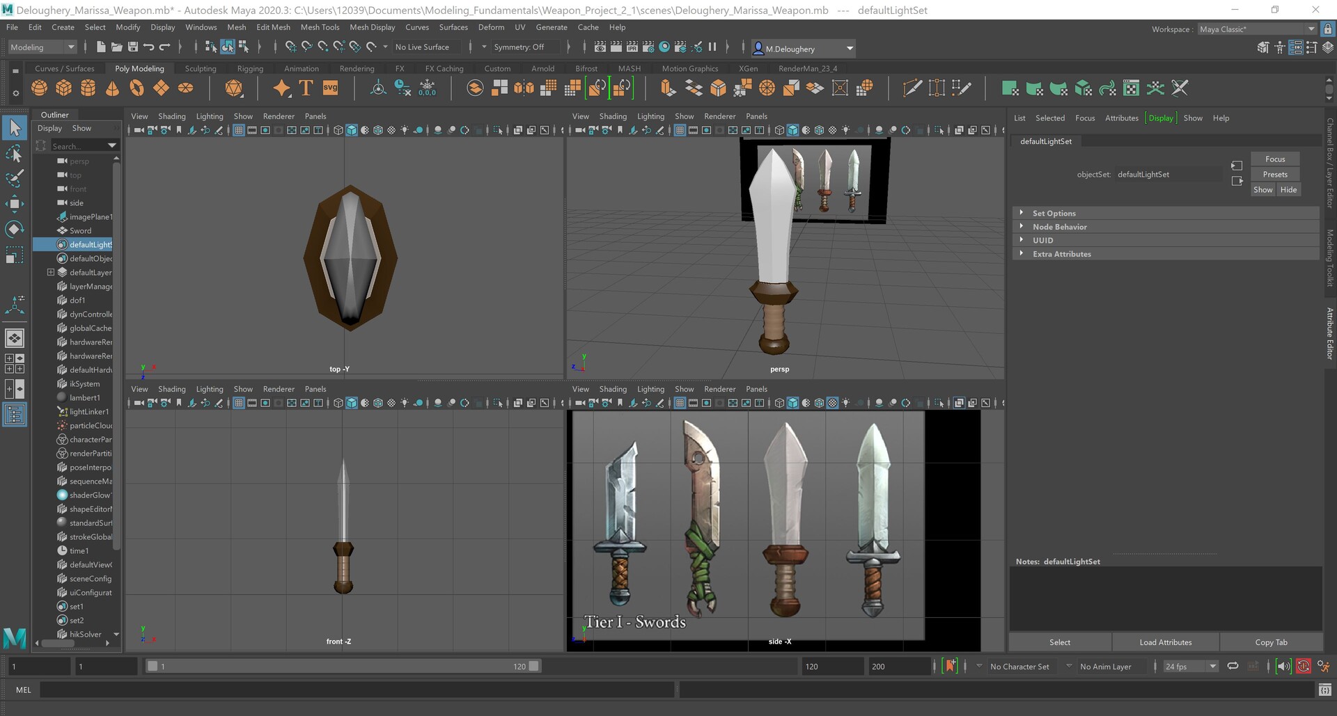 ArtStation - Weapon Modeling