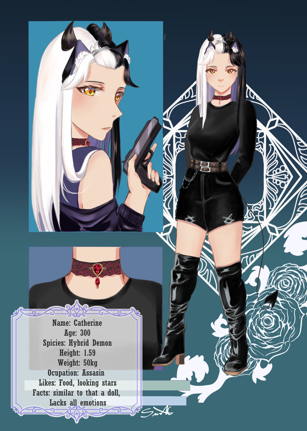 ArtStation - reference sheet