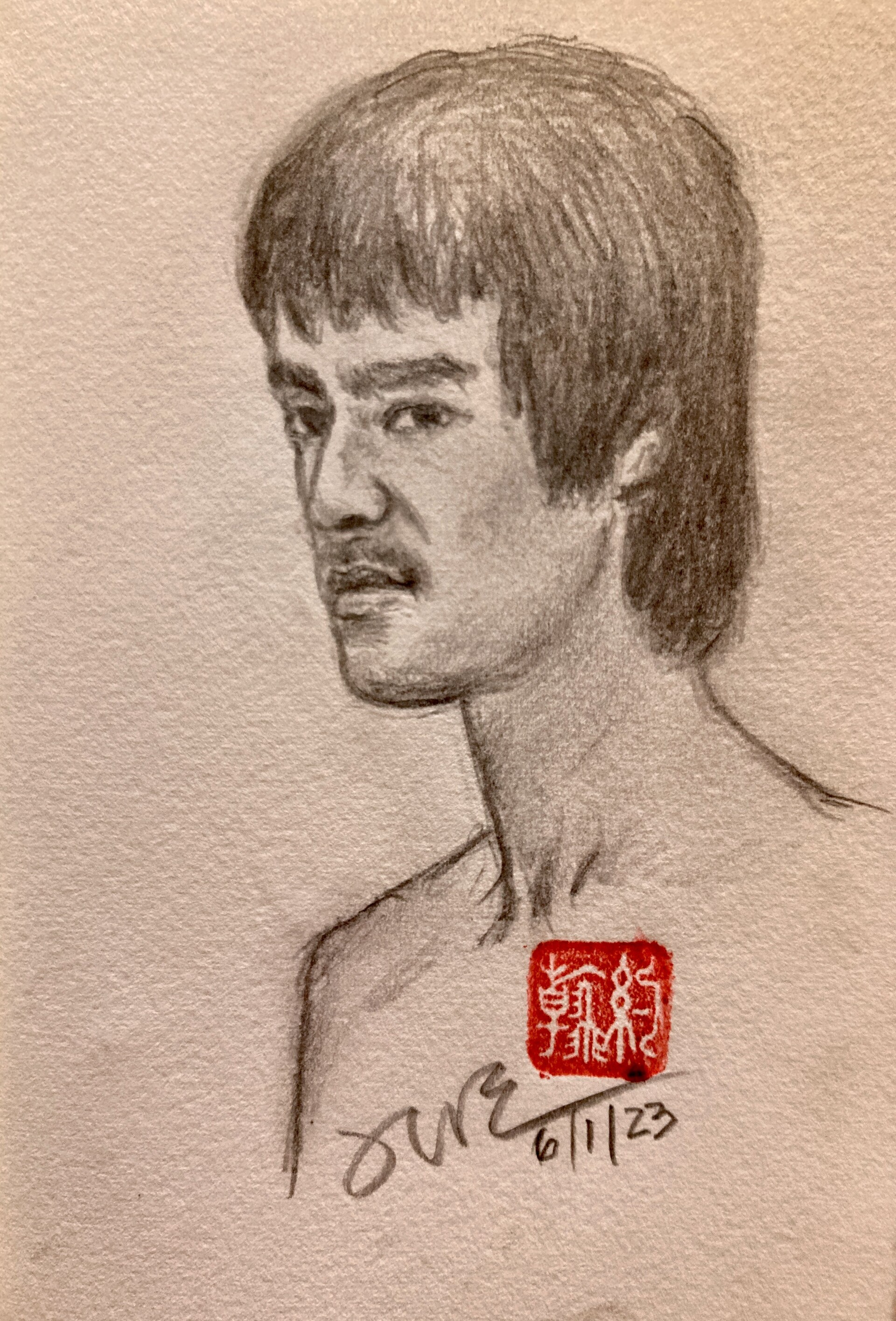 ArtStation - Bruce Lee, Enter