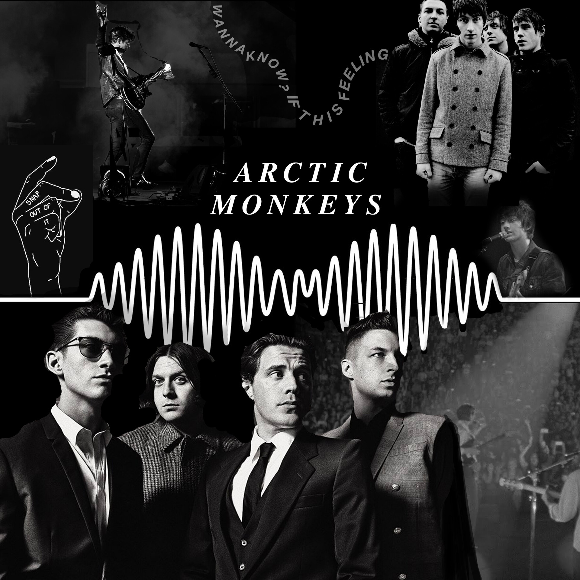 ArtStation - Arctic Monkeys Tribute