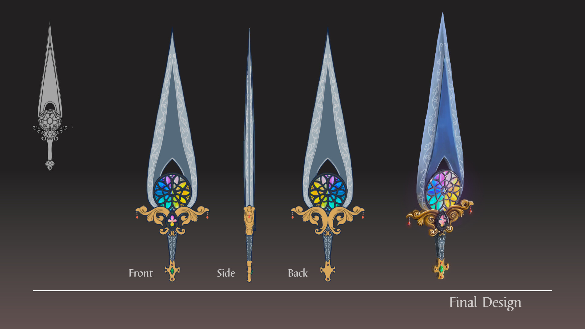 Ambre KB - Stained Glass Sword