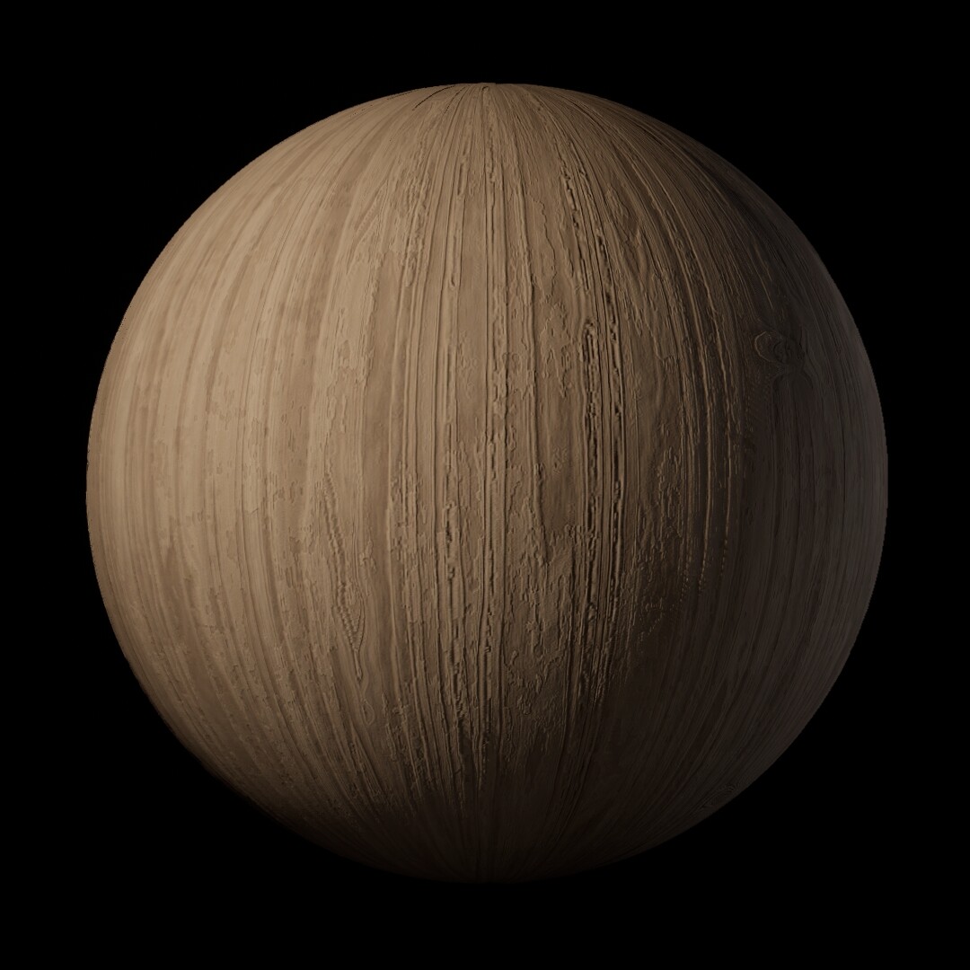 ArtStation - Procedural Oak Texture