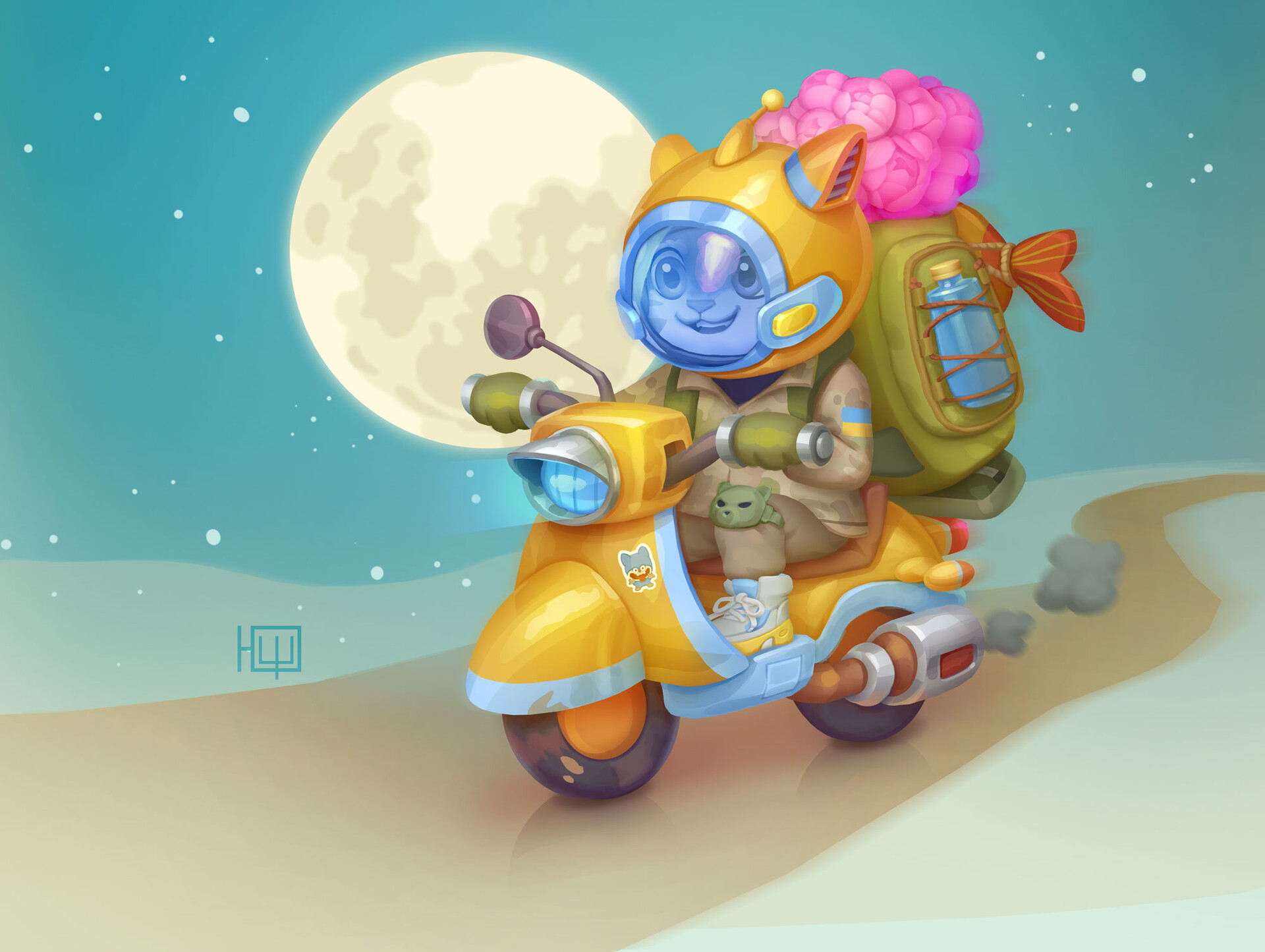 ArtStation - Cat March