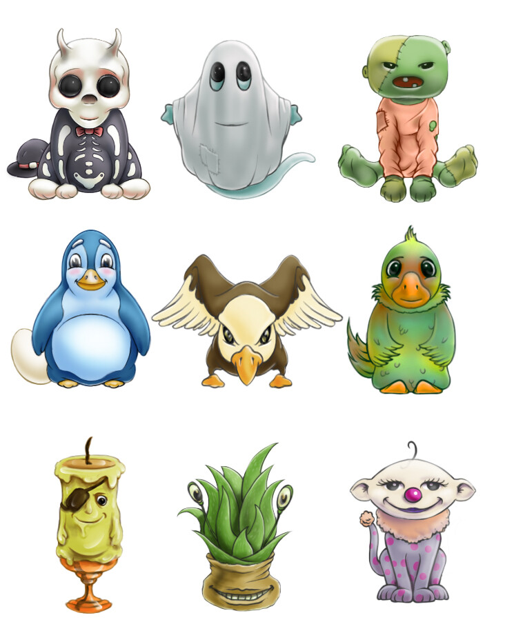 Vadym Bacherikov - Funny figures