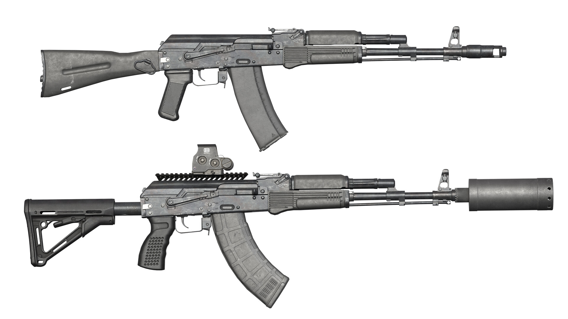 3DMA - Game-Ready AK74M | AK103