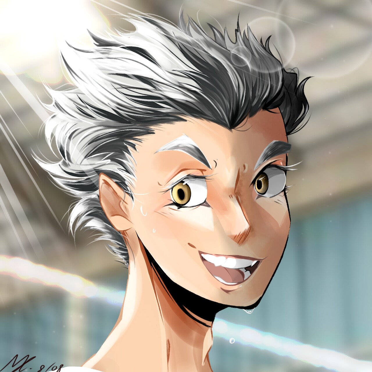 ArtStation - Haikyuu Fanart commission