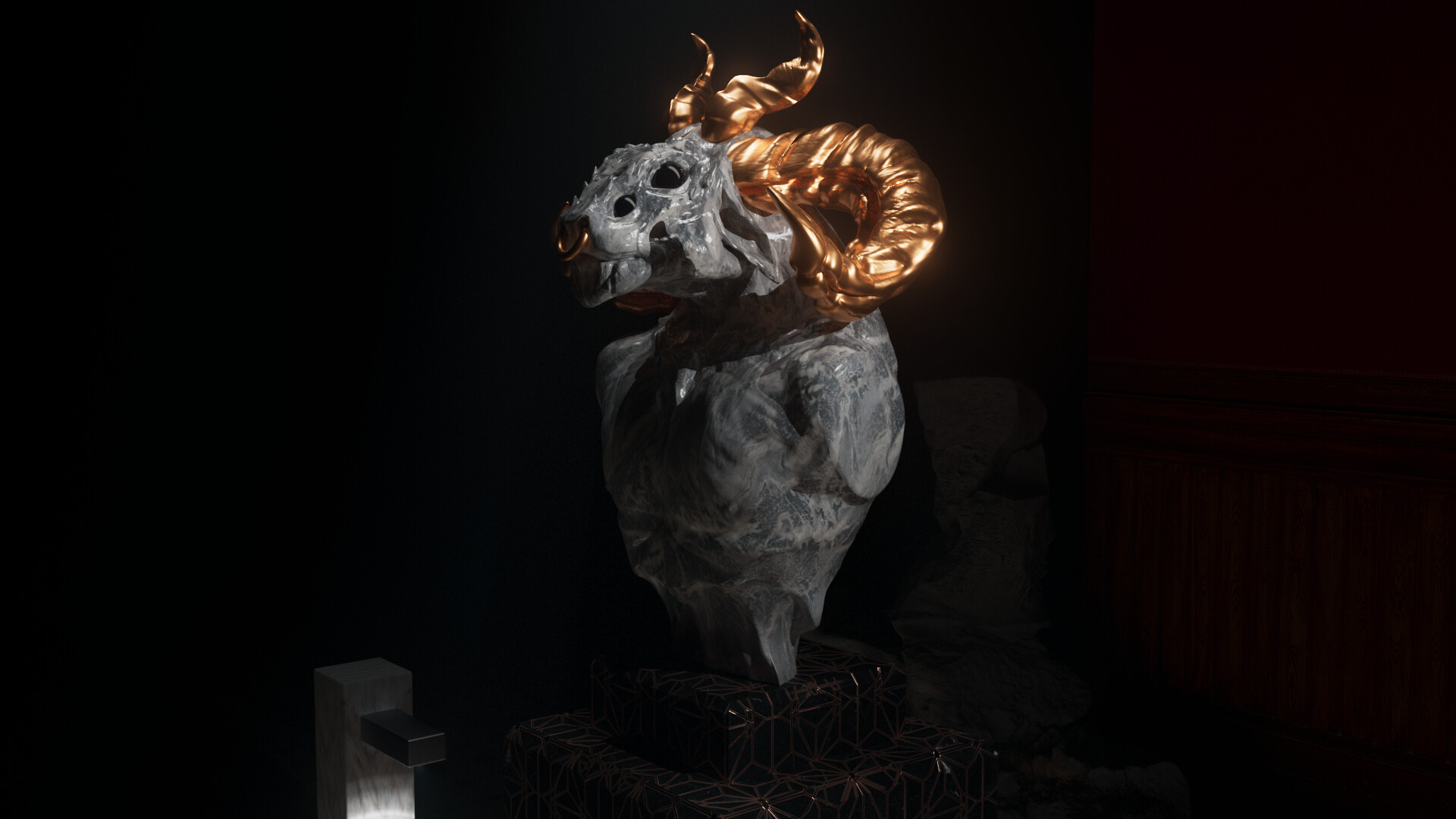 ArtStation - Mc'leah Creature Bust