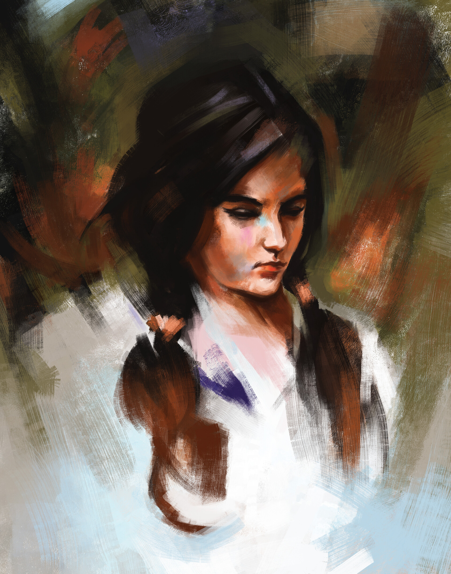 ArtStation - Digital Portrait Master Study