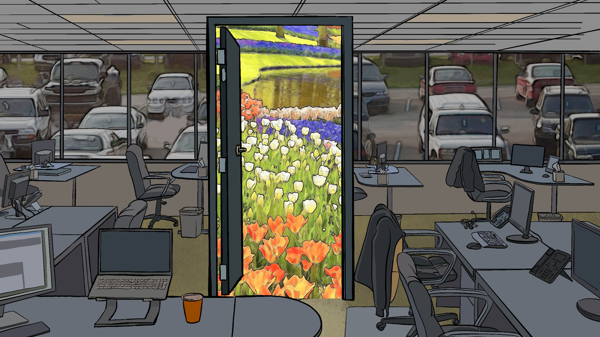 Shawn Powell - Symbolic stylized series