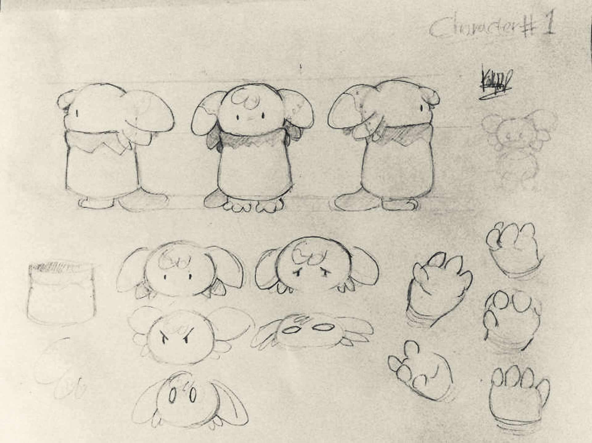 ArtStation - Axolotl Character design