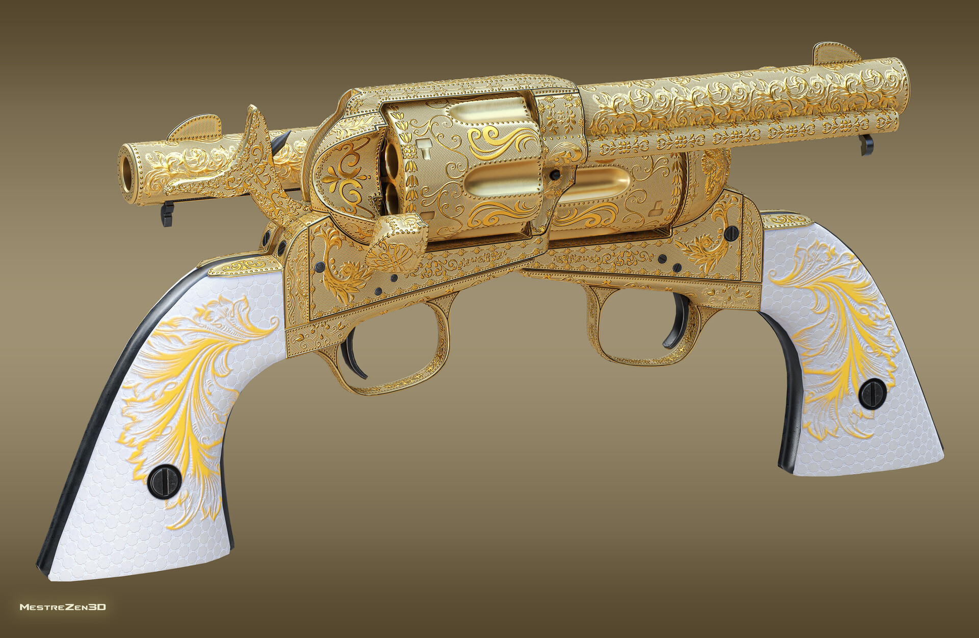 [Arlen] - Gold Peacemaker