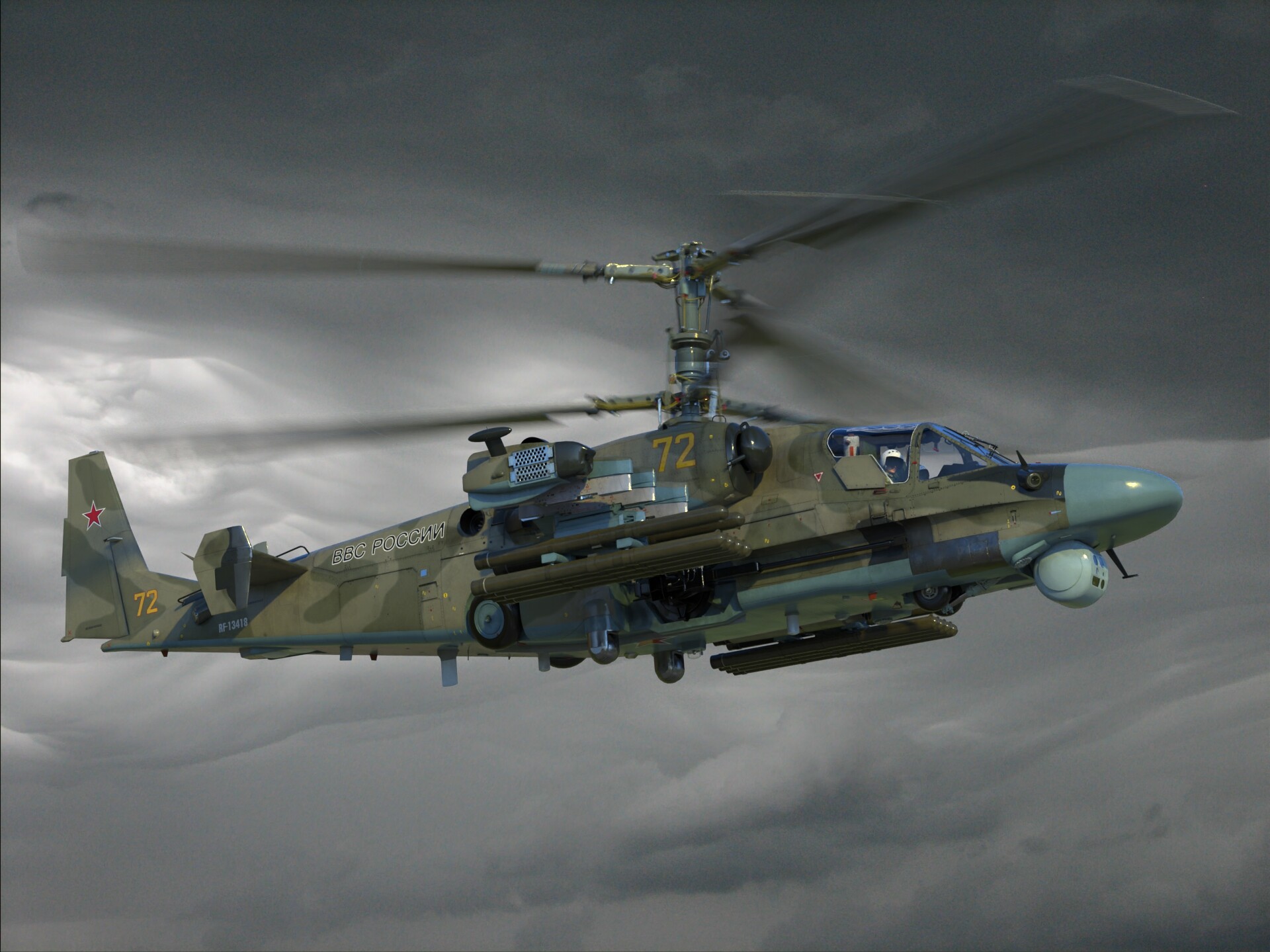 Tim Samedov - Ka-52 Alligator Hokum B 3D model