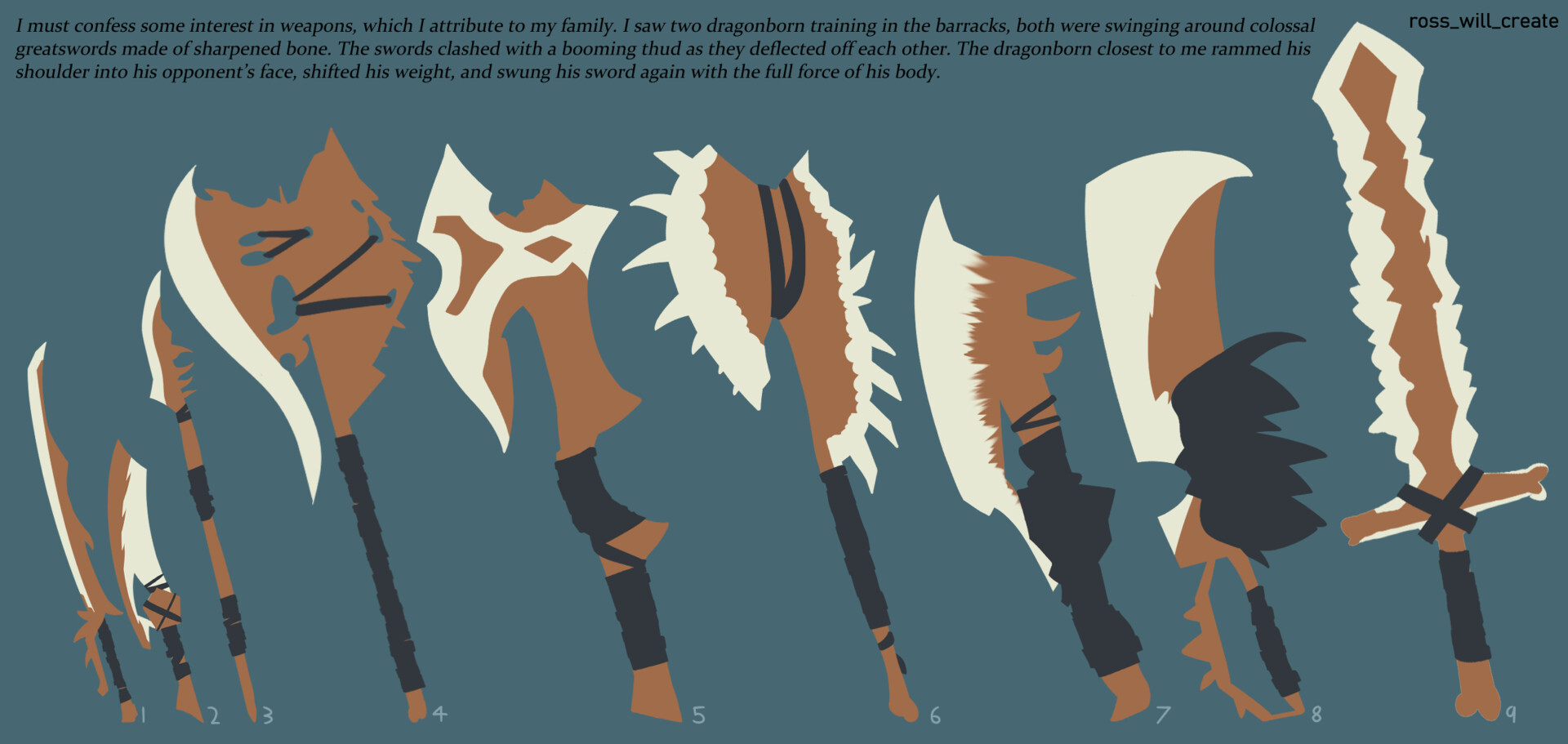 Dragonborn Weapons