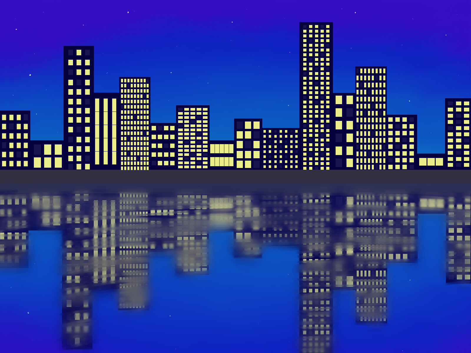 ArtStation - City Skyline