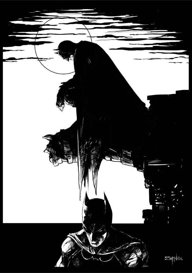 ArtStation - Batman Comic FanArt 01