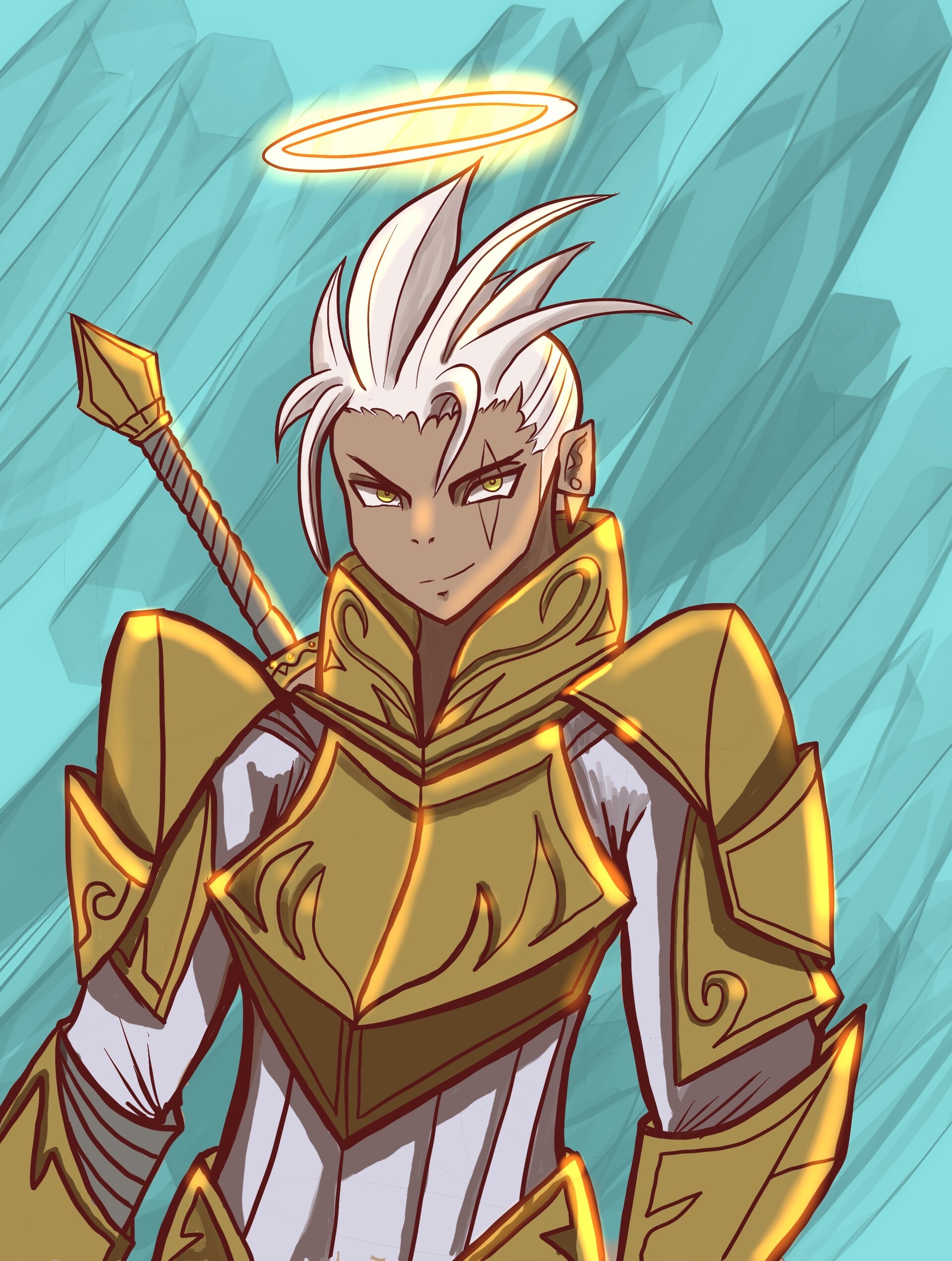 ArtStation - Fallen warrior