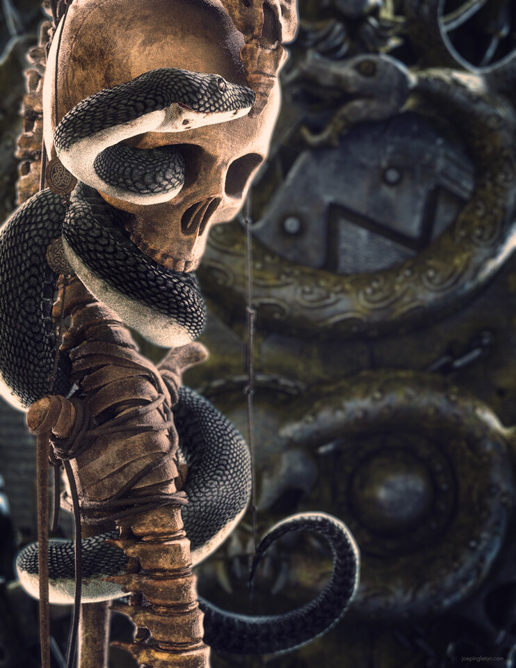 ArtStation - Entwined Serpents