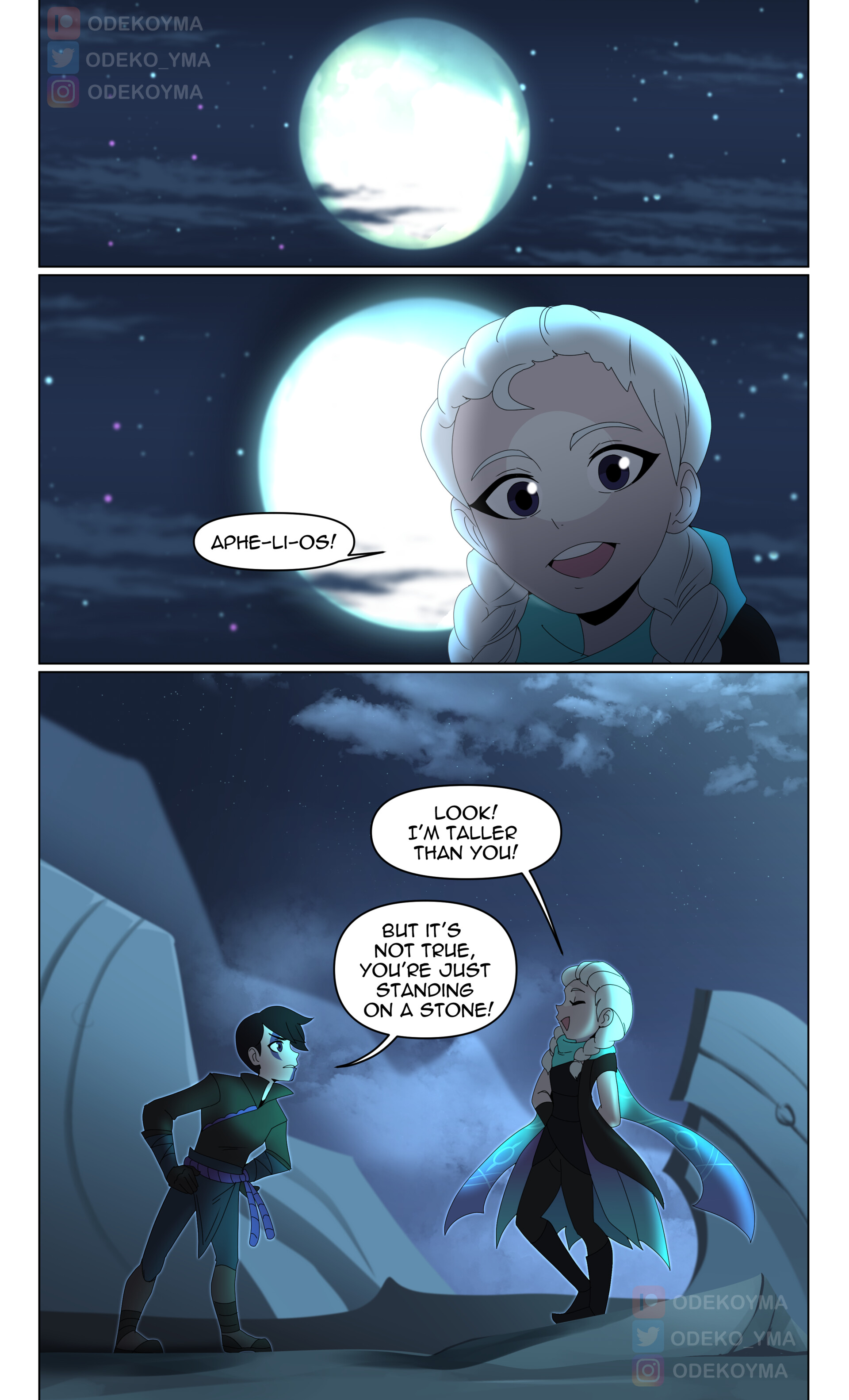 ArtStation - Comic — I will be always with You