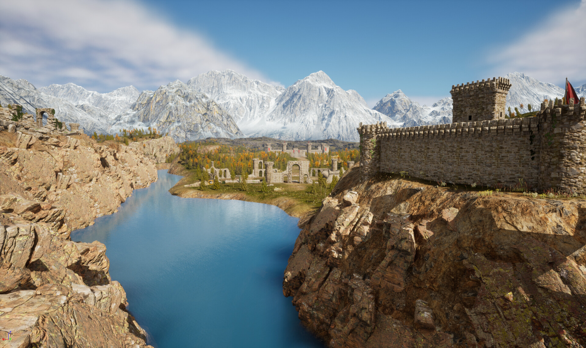 ArtStation - Castles and Ruins - Unreal Engine 5.0