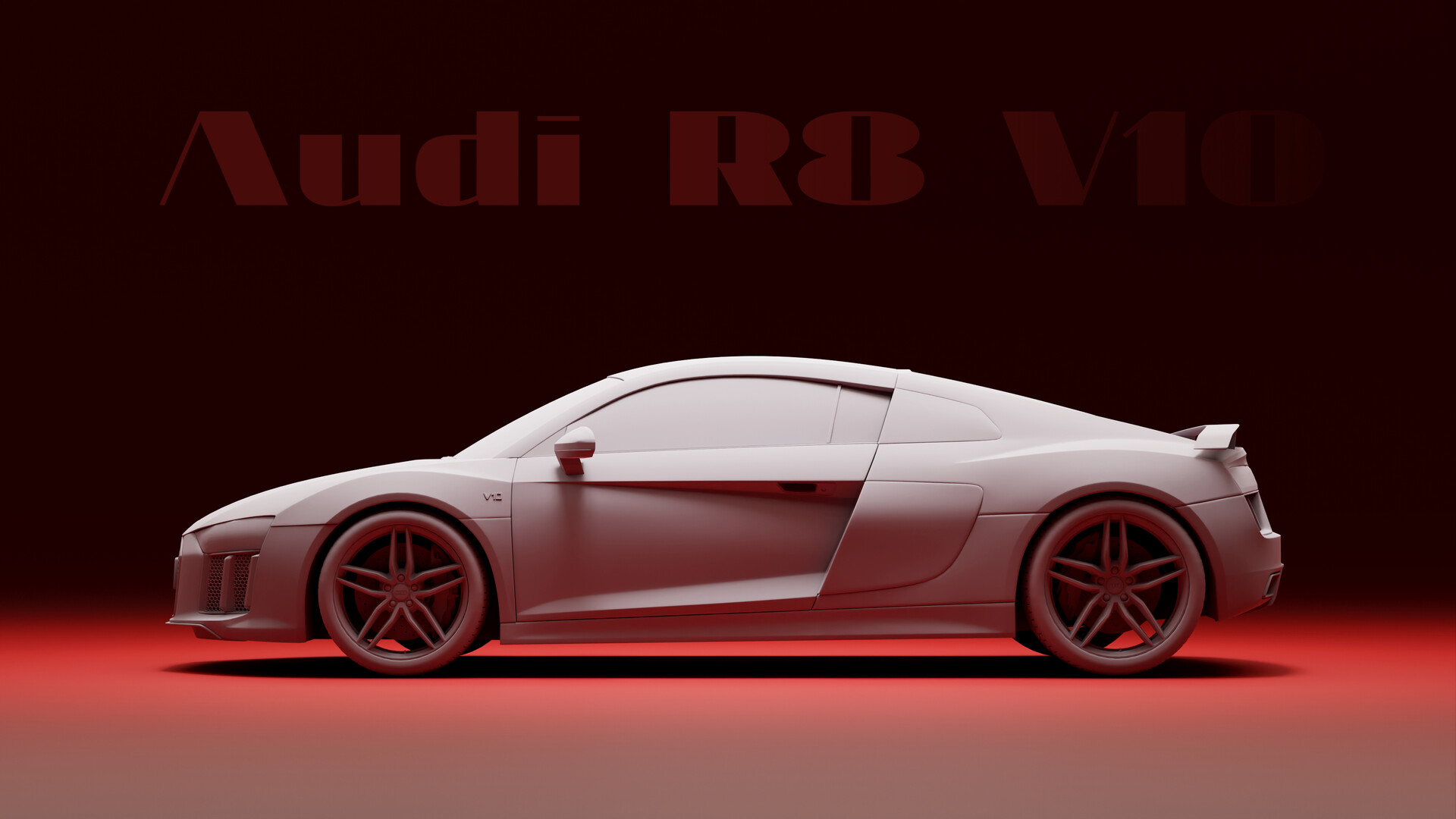 ArtStation - Audi R8 V10
