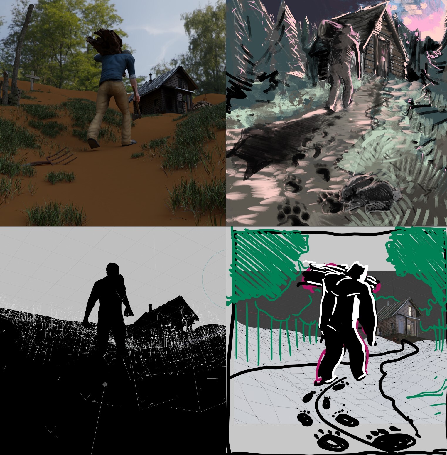 Andrei Ivanescu - If man were wolf scene 2