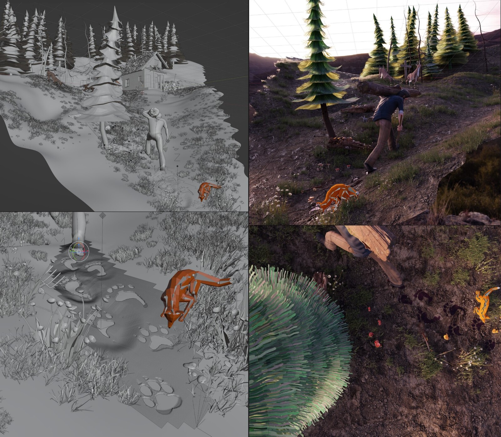 Andrei Ivanescu - If man were wolf scene 2