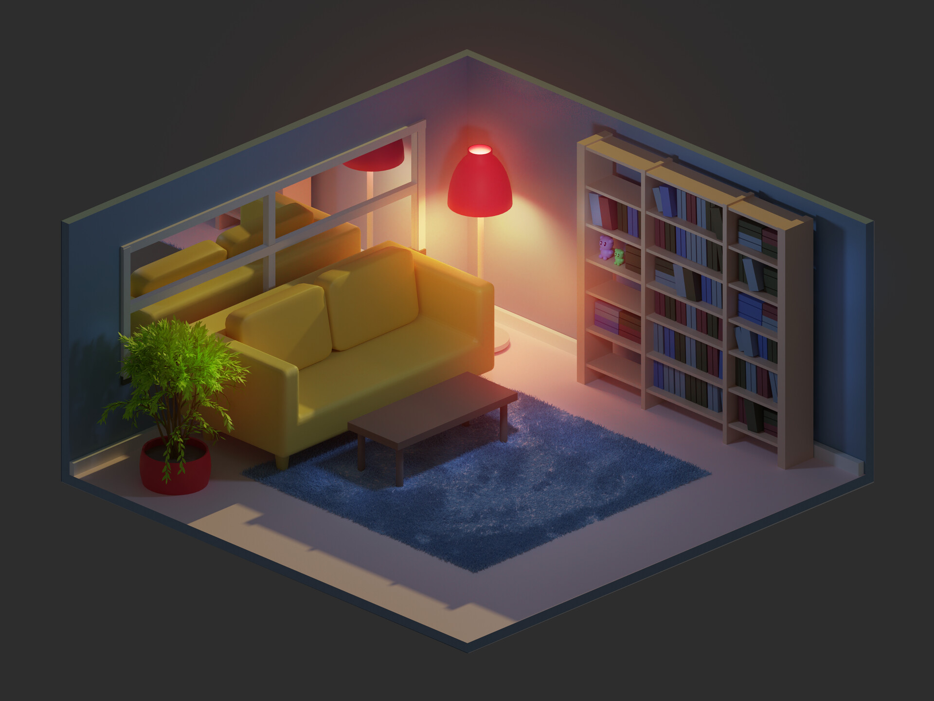 ArtStation - Cozy Room