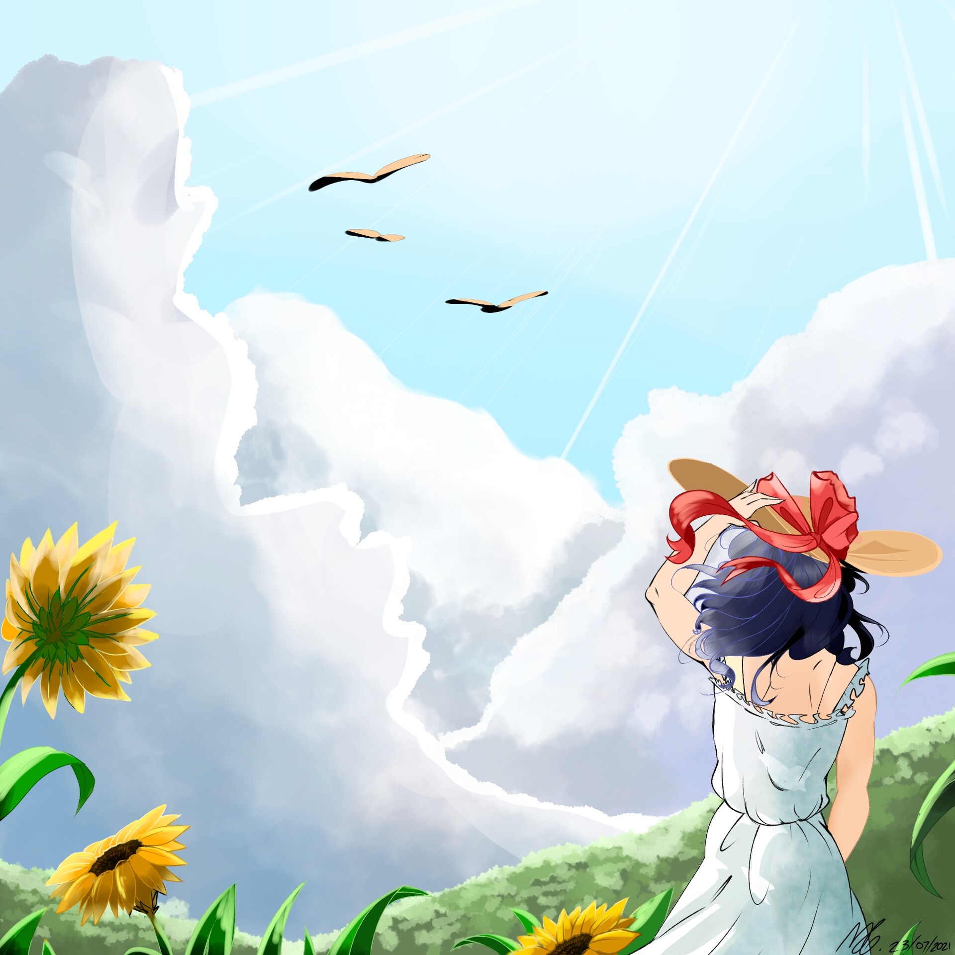 Moki - Sunflower field🌼