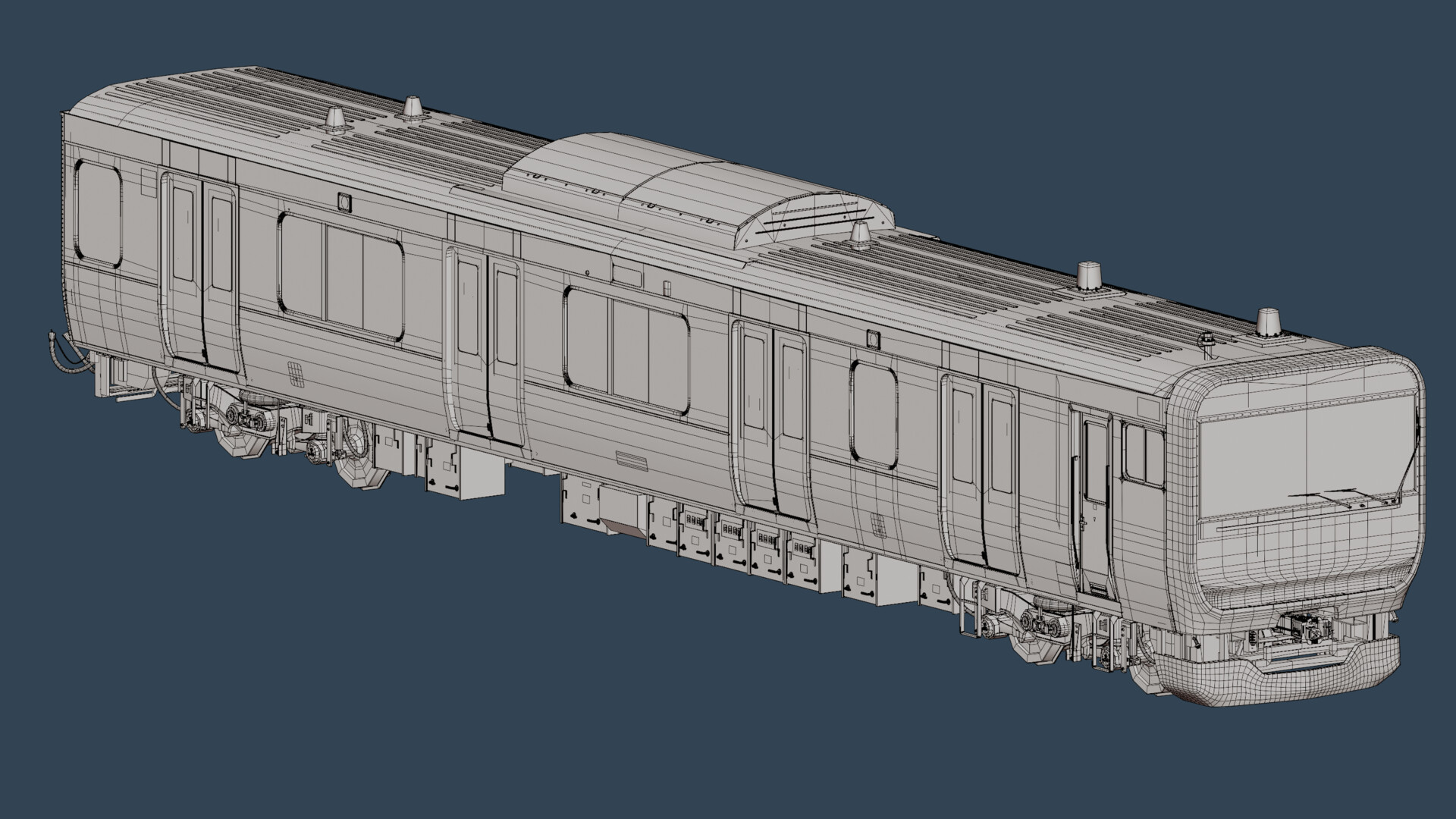 JujuArtz - Yamanote Line E235 Series 3D Model
