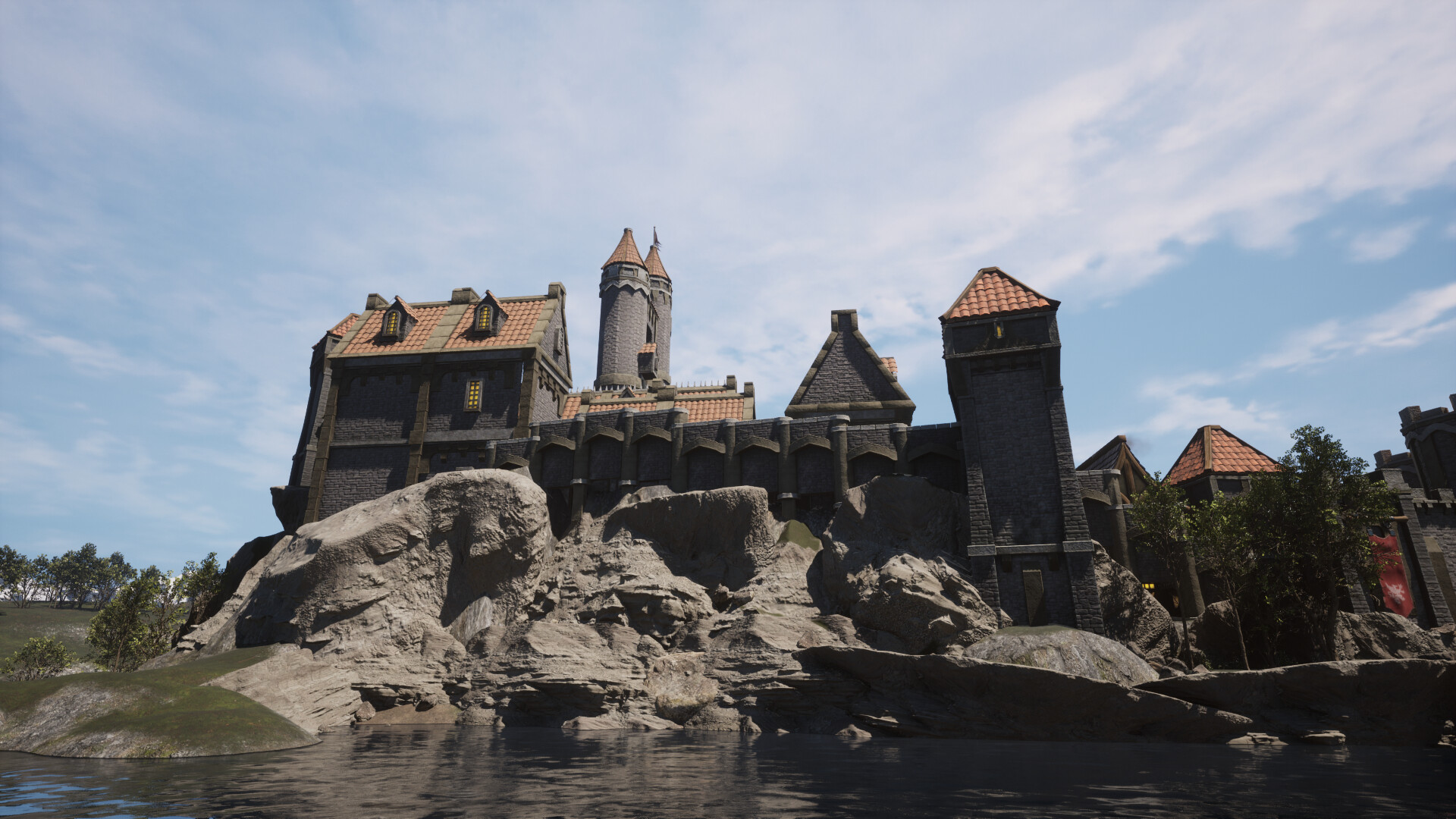 3D Tudor - Blender & Unreal Engine Massive Modular Pack 250 Piece Castle & Town Kitbash