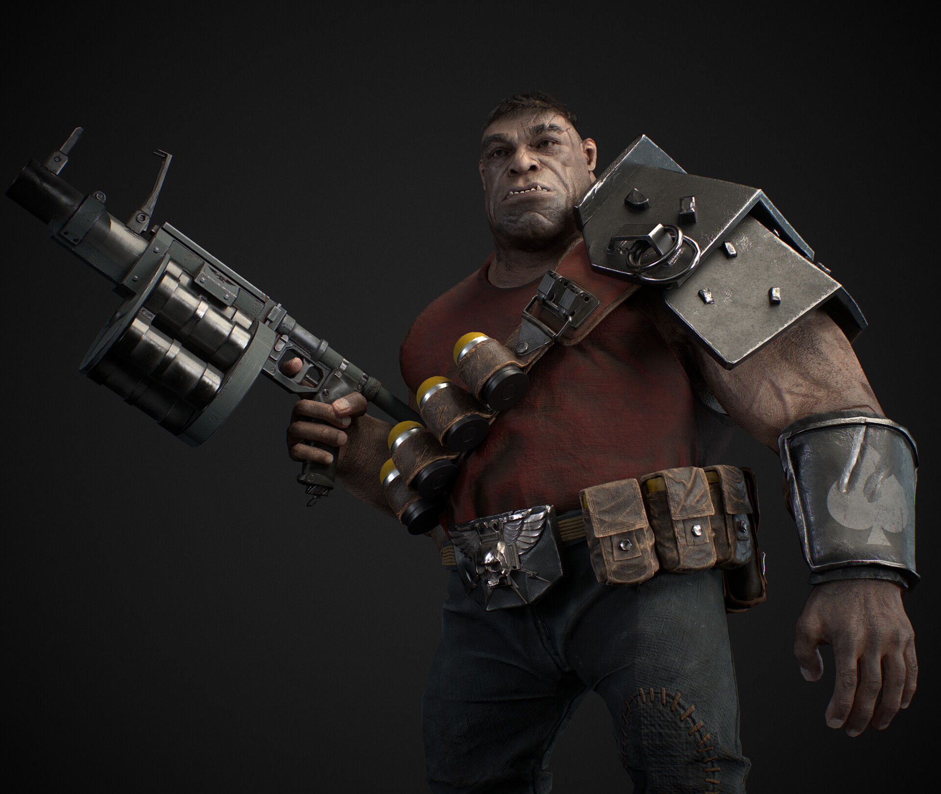 ArtStation - Ogryn W40K