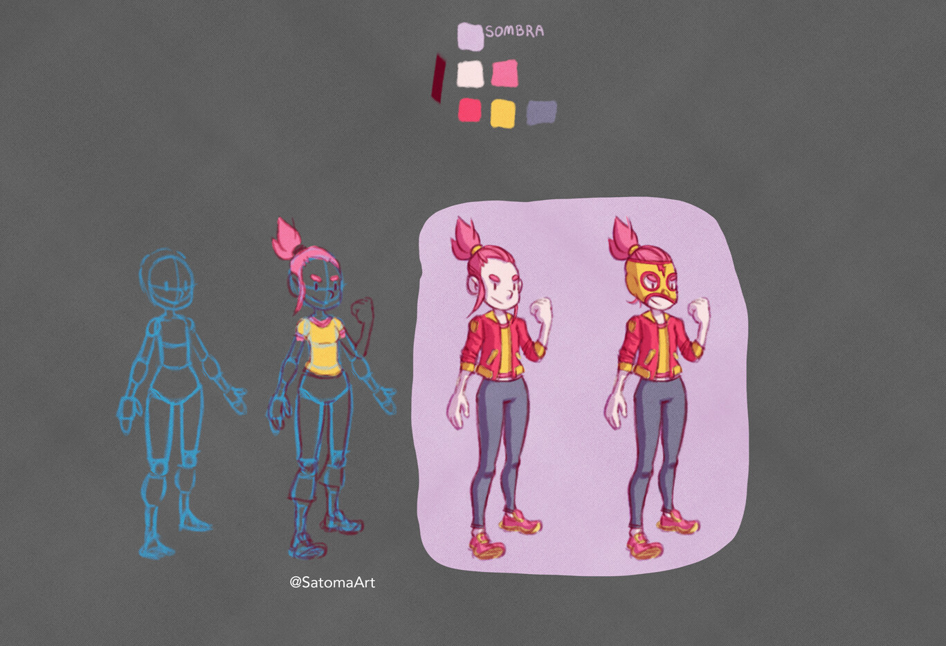 ArtStation - Lucha Adventure Characters