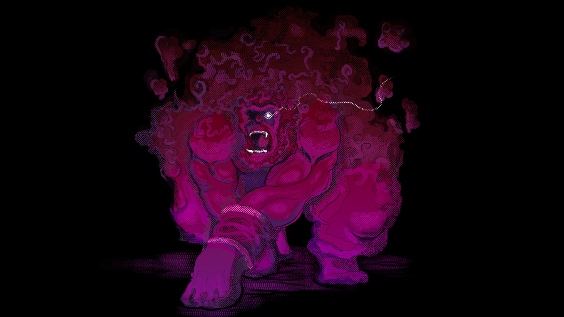 ArtStation - Demon monkey