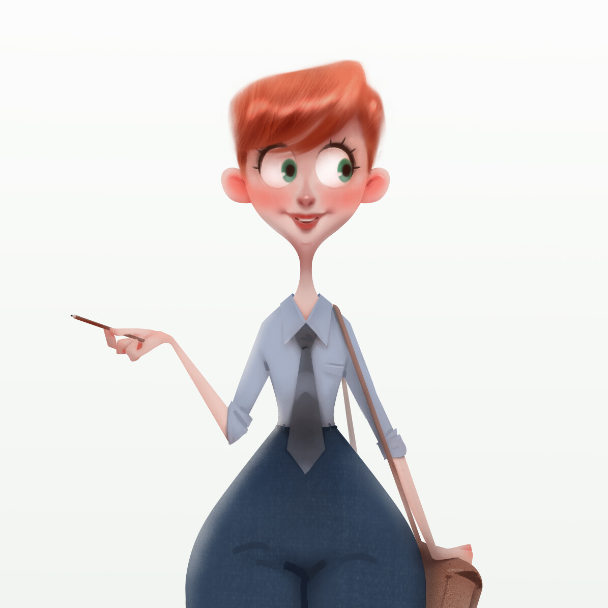 ArtStation - School Teacher Character Concept