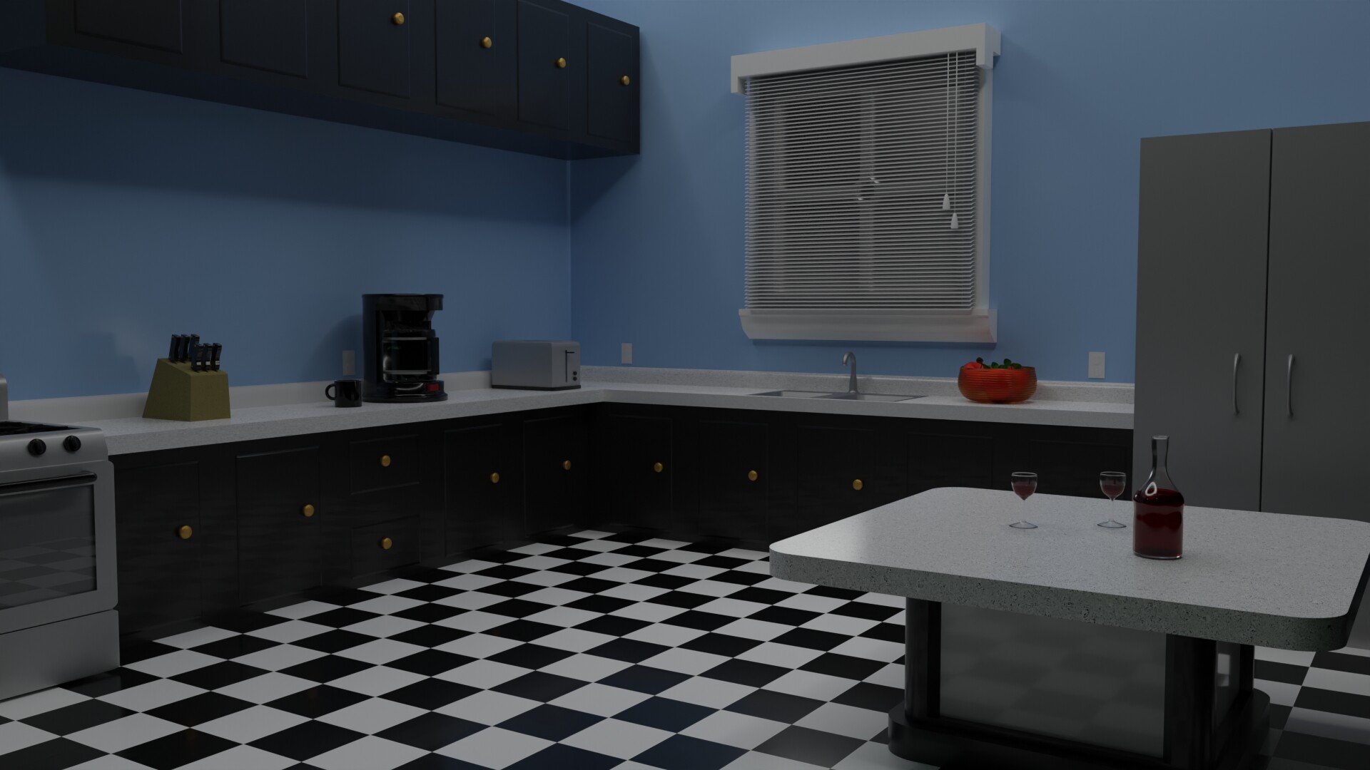 ArtStation - Kitchen Scene