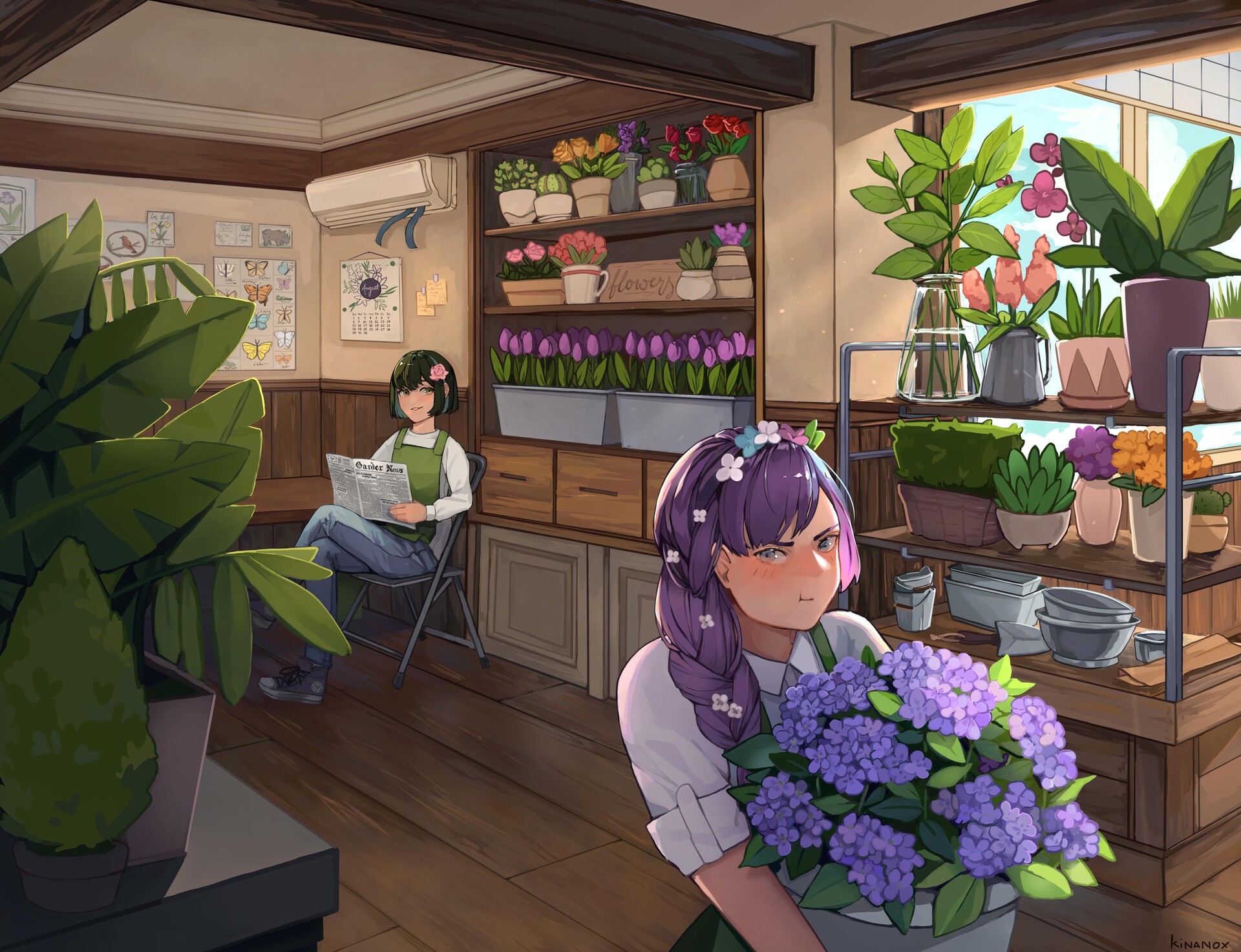 ArtStation - Flower shop